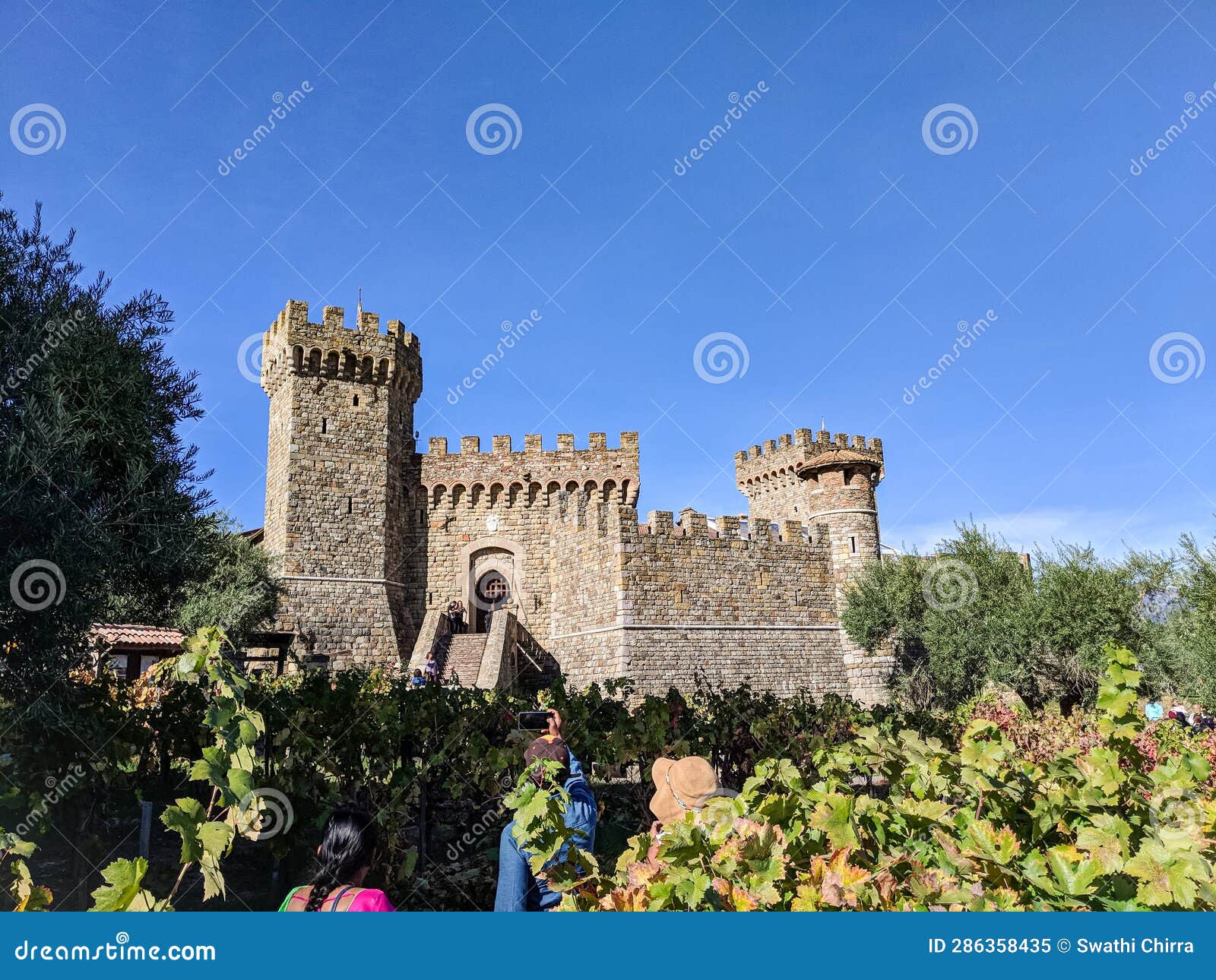 Castello Di Amorosa Castle in Napa Valley Editorial Image - Image of ...