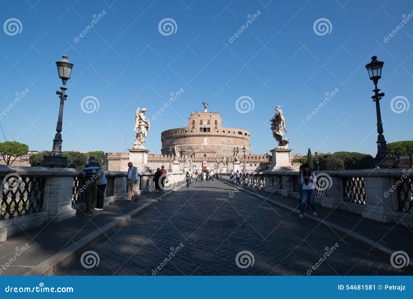 Castello Di Angelo Del San a Roma Fotografia Editoriale - Immagine di ...