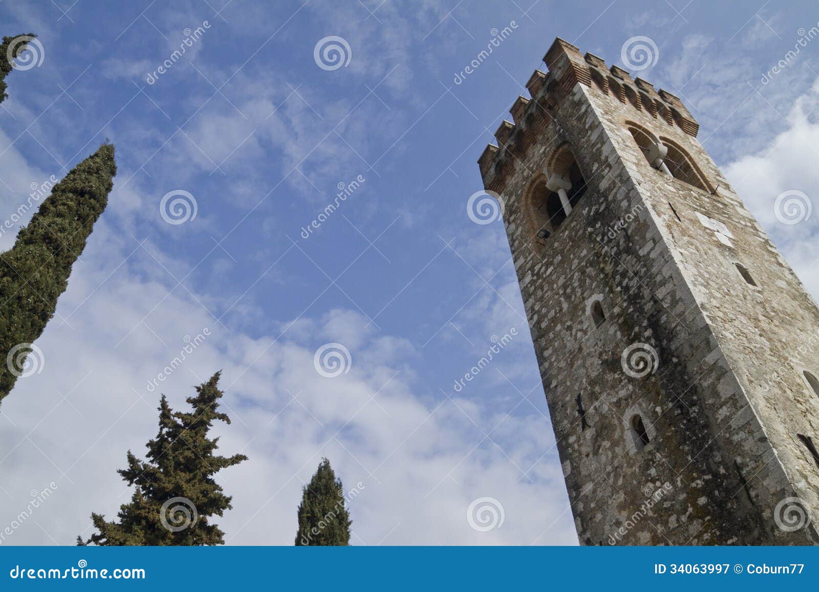 Castello di Caneva immagine stock. Immagine di età, marrone - 34063997