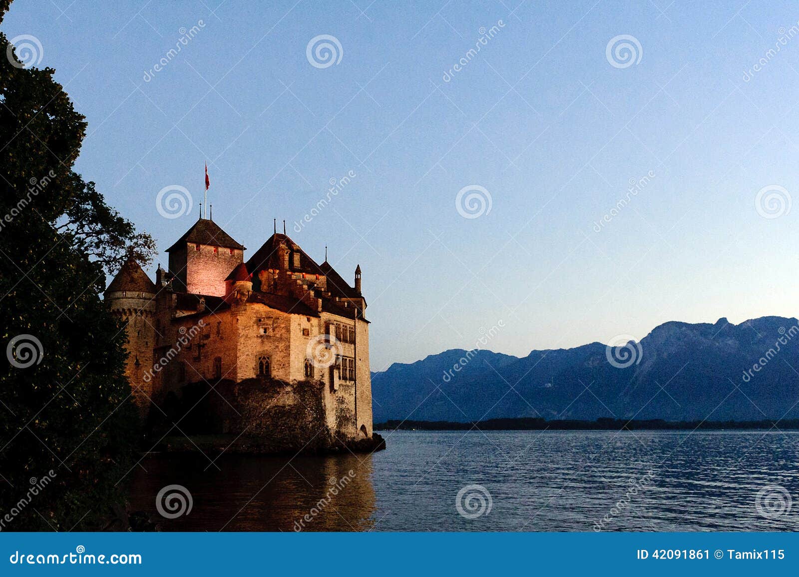 Castello Di Chillon, Svizzera, Europa Fotografia Editoriale - Immagine ...