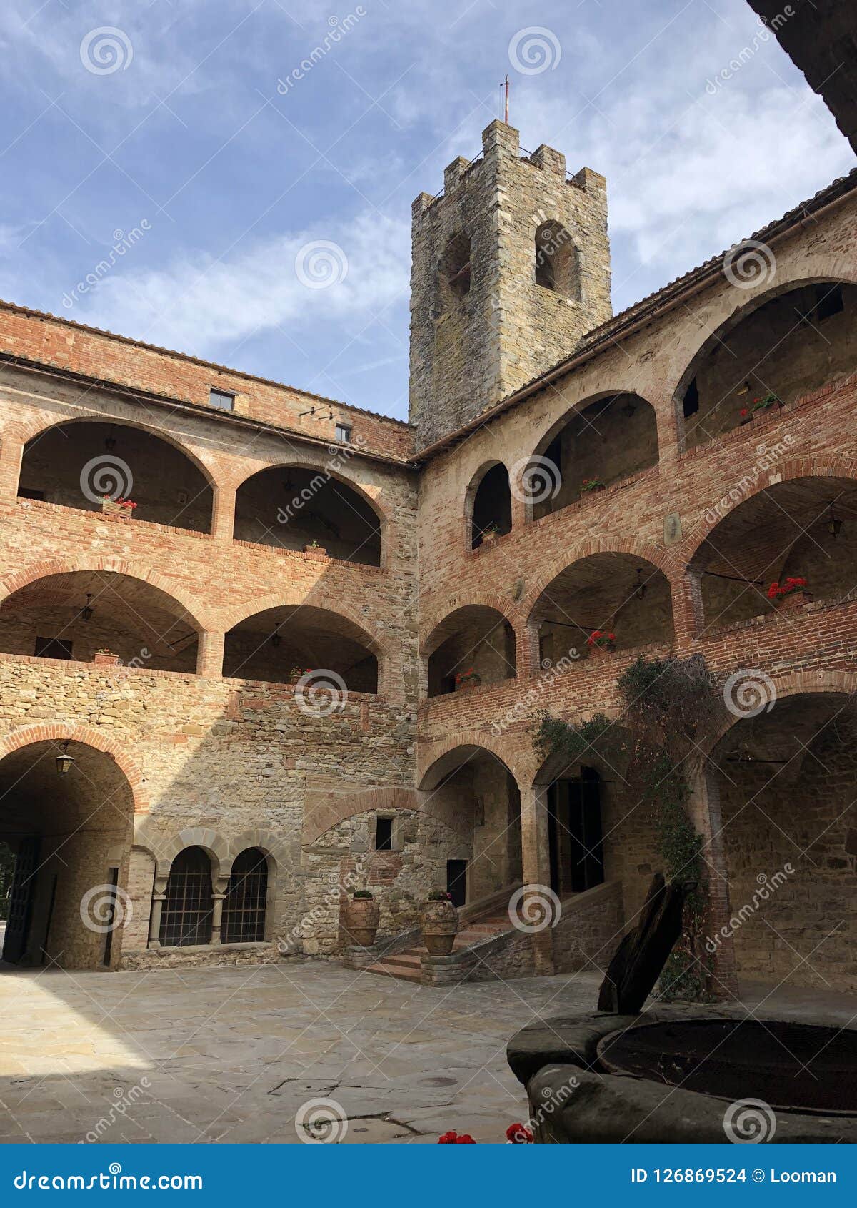 Castello di magione stock photo. Image of magione, field - 126869524
