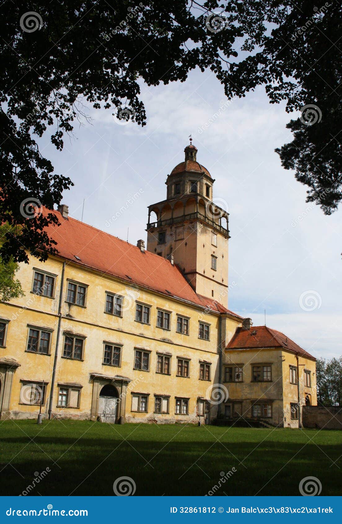 Castello Di Moravsky Krumlov Fotografia Stock - Immagine di moravia ...