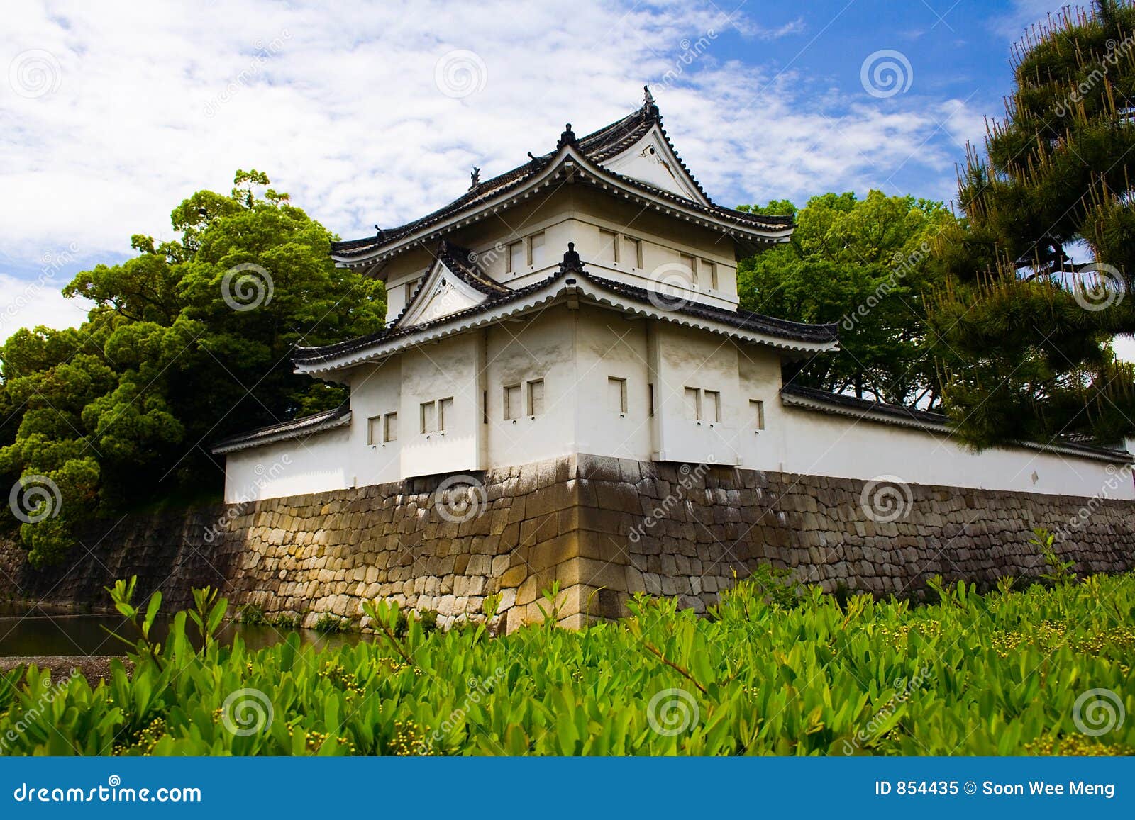 Castello Di Nijo, Kyoto, Giappone Immagine Stock - Immagine di mondo ...