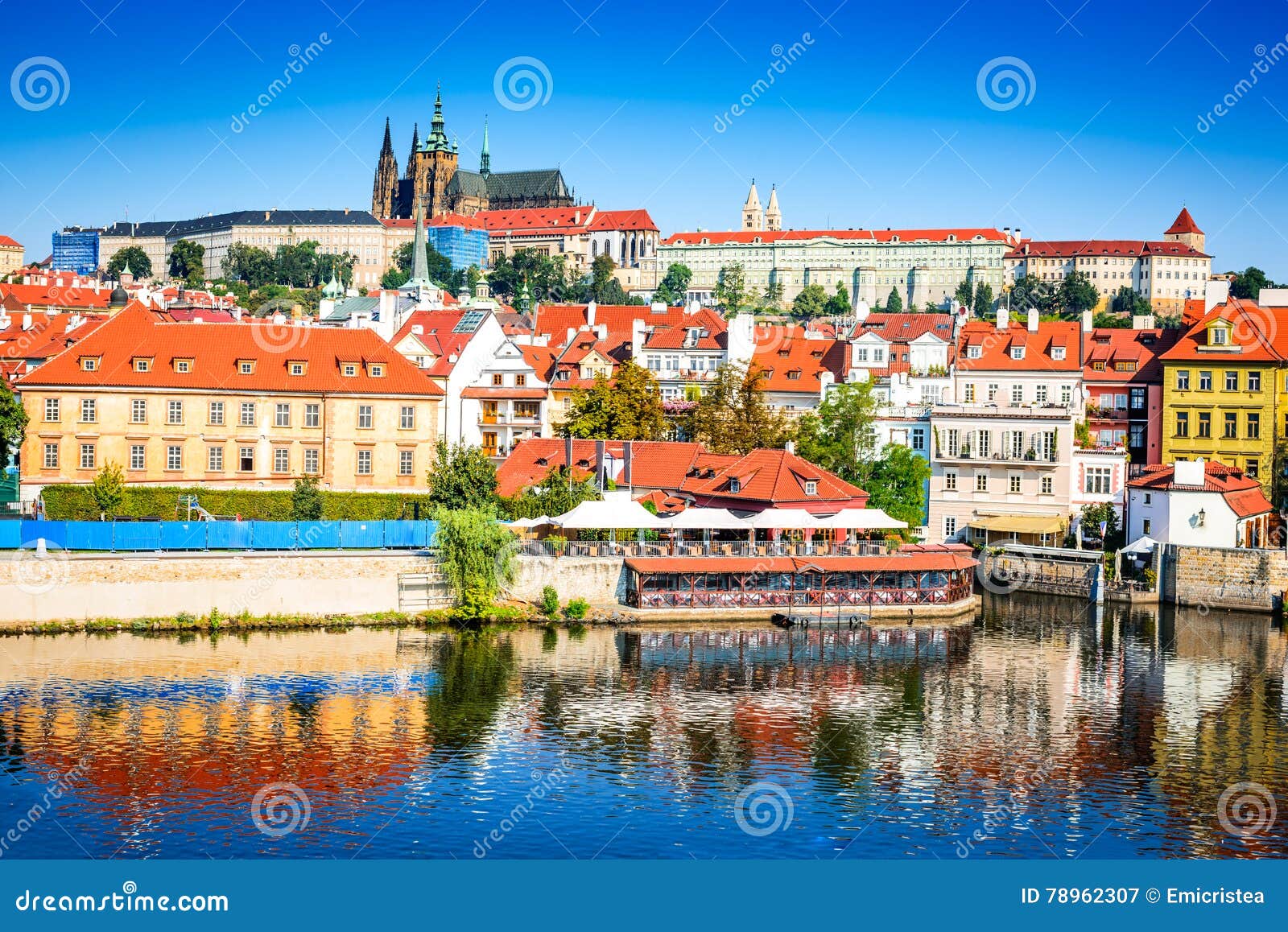 Castello Di Praga, Boemia, Repubblica Ceca Immagine Stock - Immagine di ...