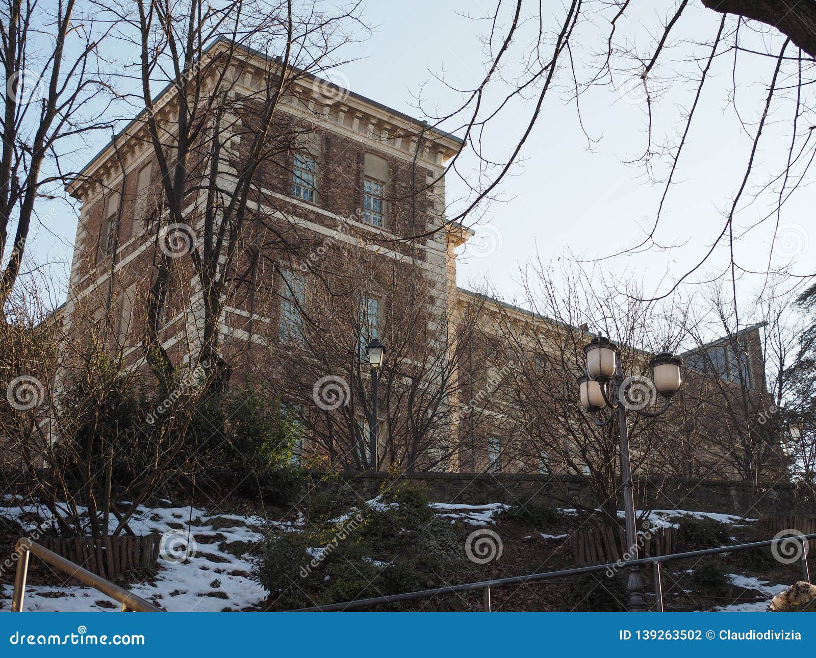 Castello Di Rivoli Castle in Rivoli Stock Photo - Image of landmark ...