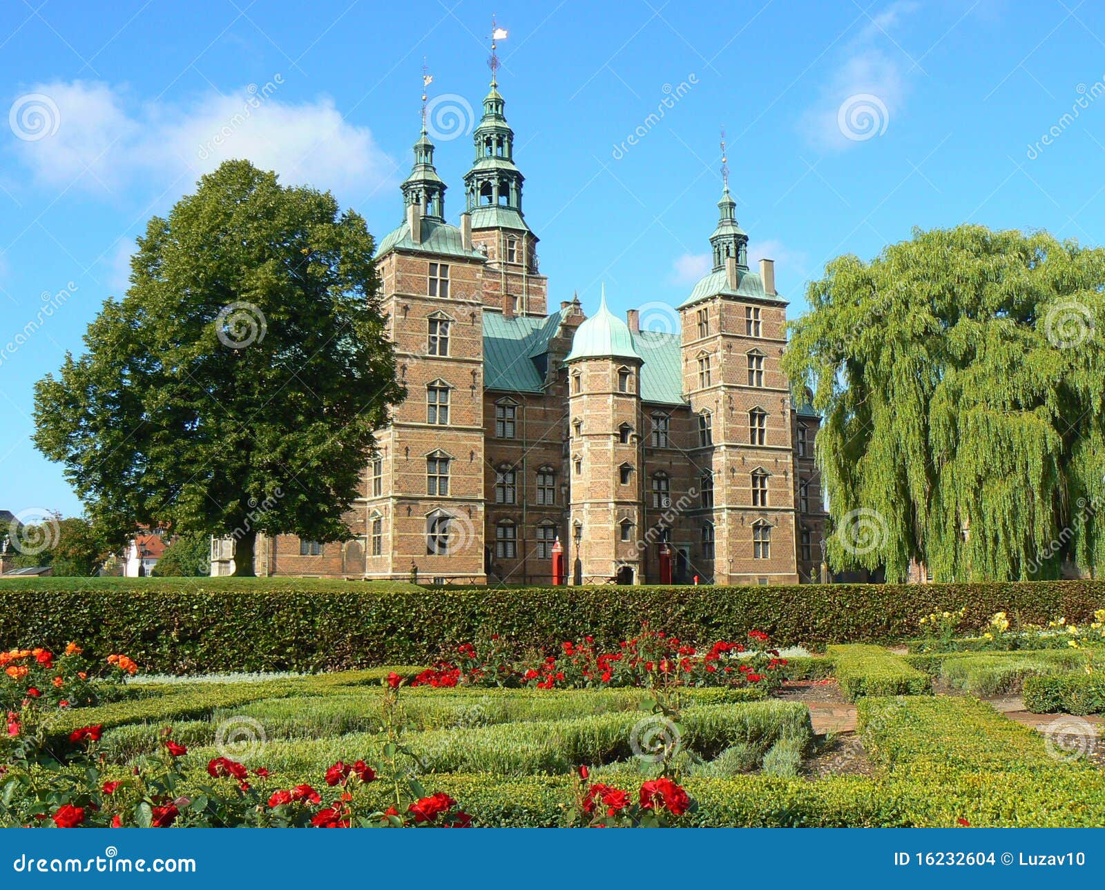 Castello Di Rosenborg a Copenhaghen Fotografia Stock - Immagine di ...