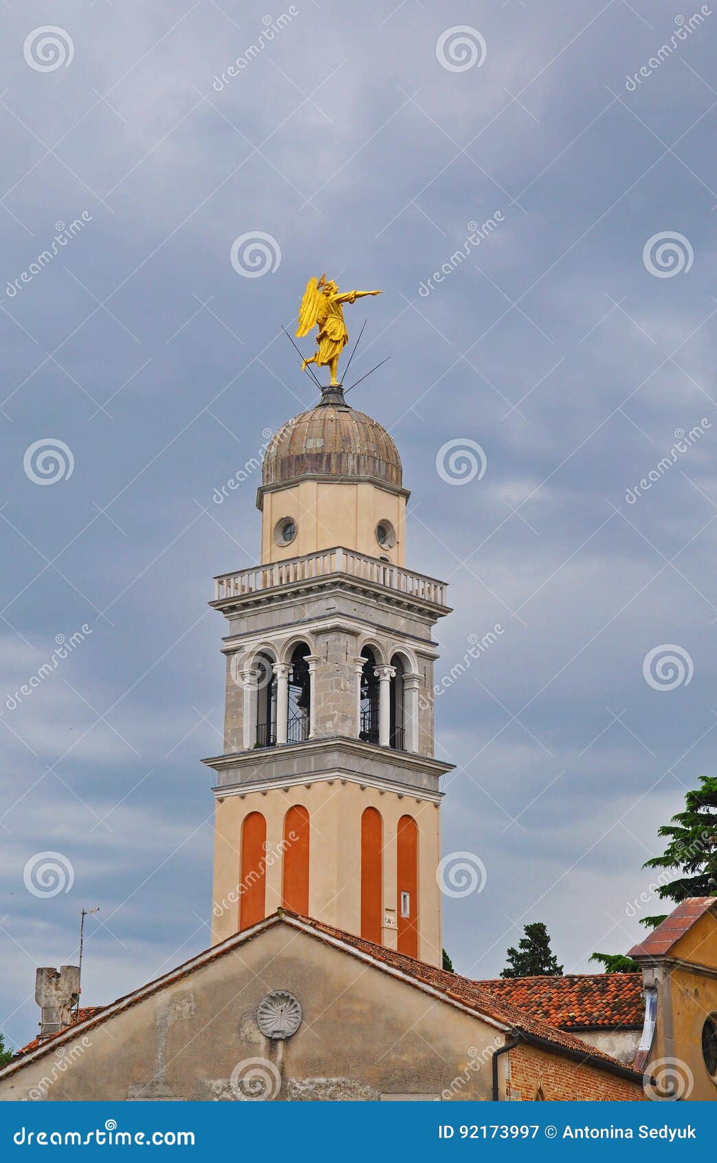 Castello Di Udine - Castle Tower Stock Image - Image of trip, castle ...