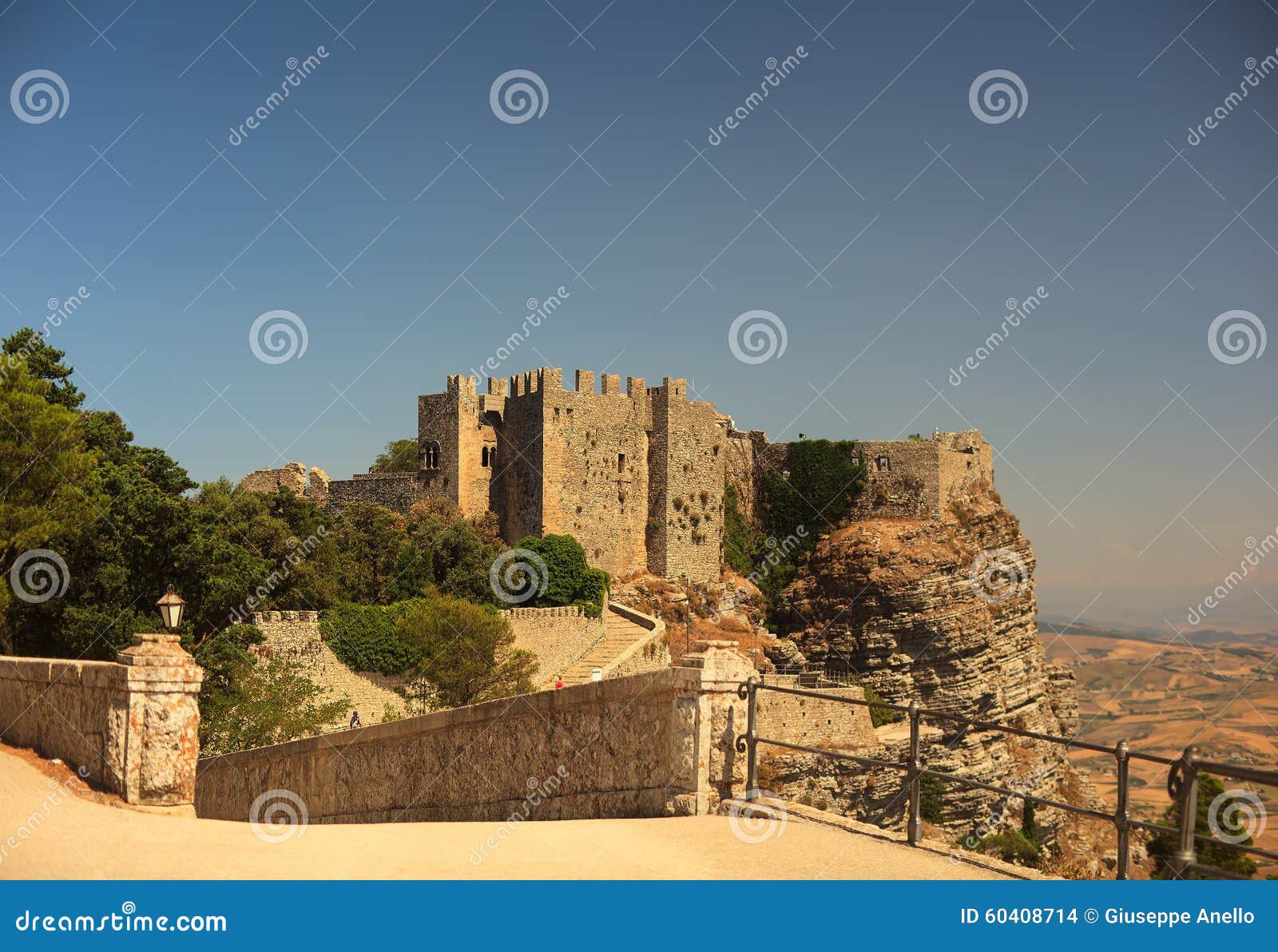 Castello di Venere, Erice stock photo. Image of historical - 60408714