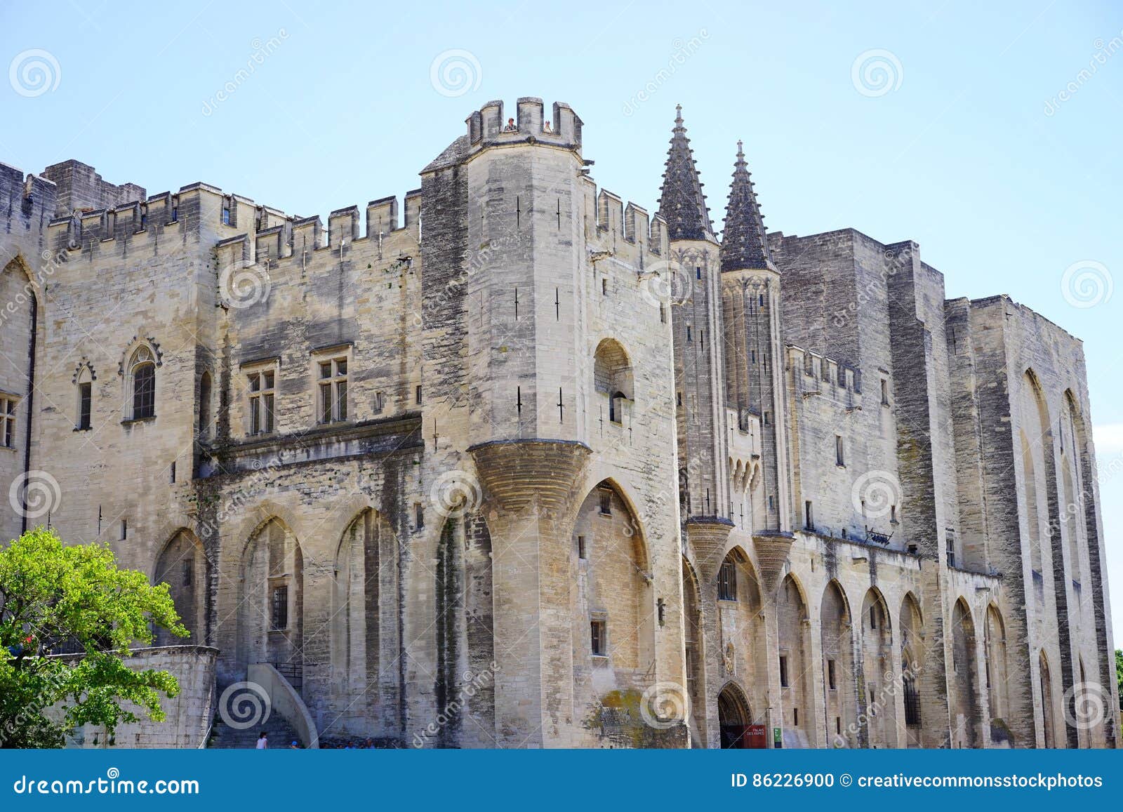 Castello Gotico Storico Di Stile Immagine. Immagine: 86226900