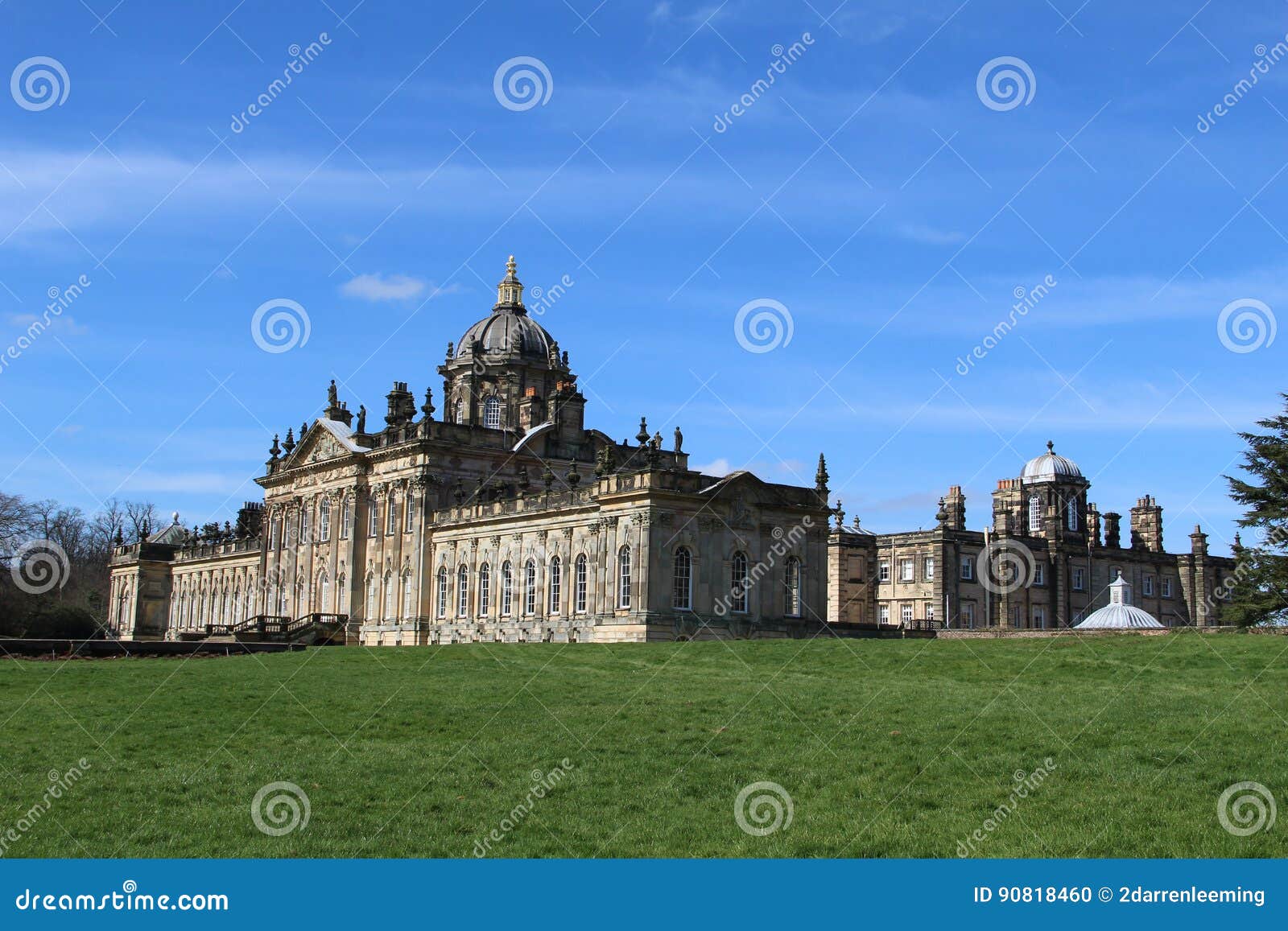 Castello Howard, Contea Di Yorkshire, Inghilterra Fotografia Stock ...
