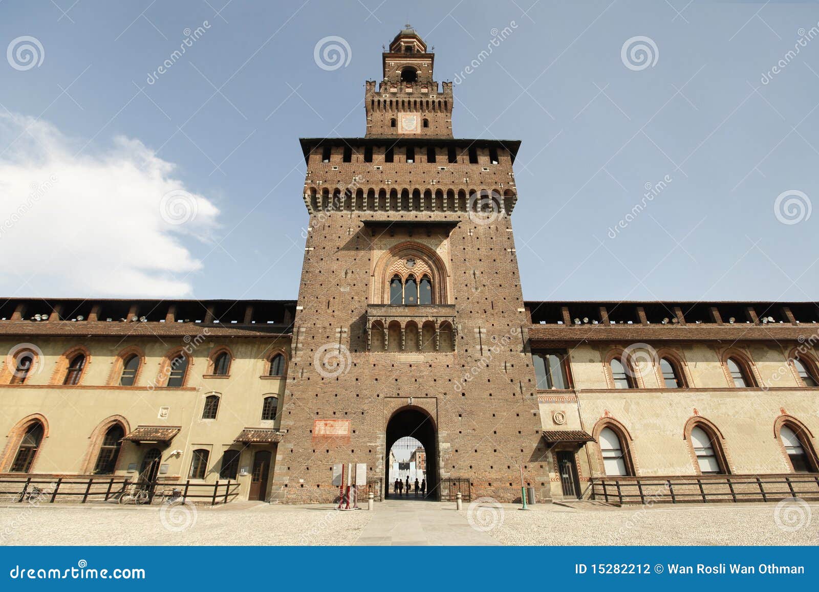 Castello Sforzesco / Sforza Castle Stock Photo - Image of europe ...