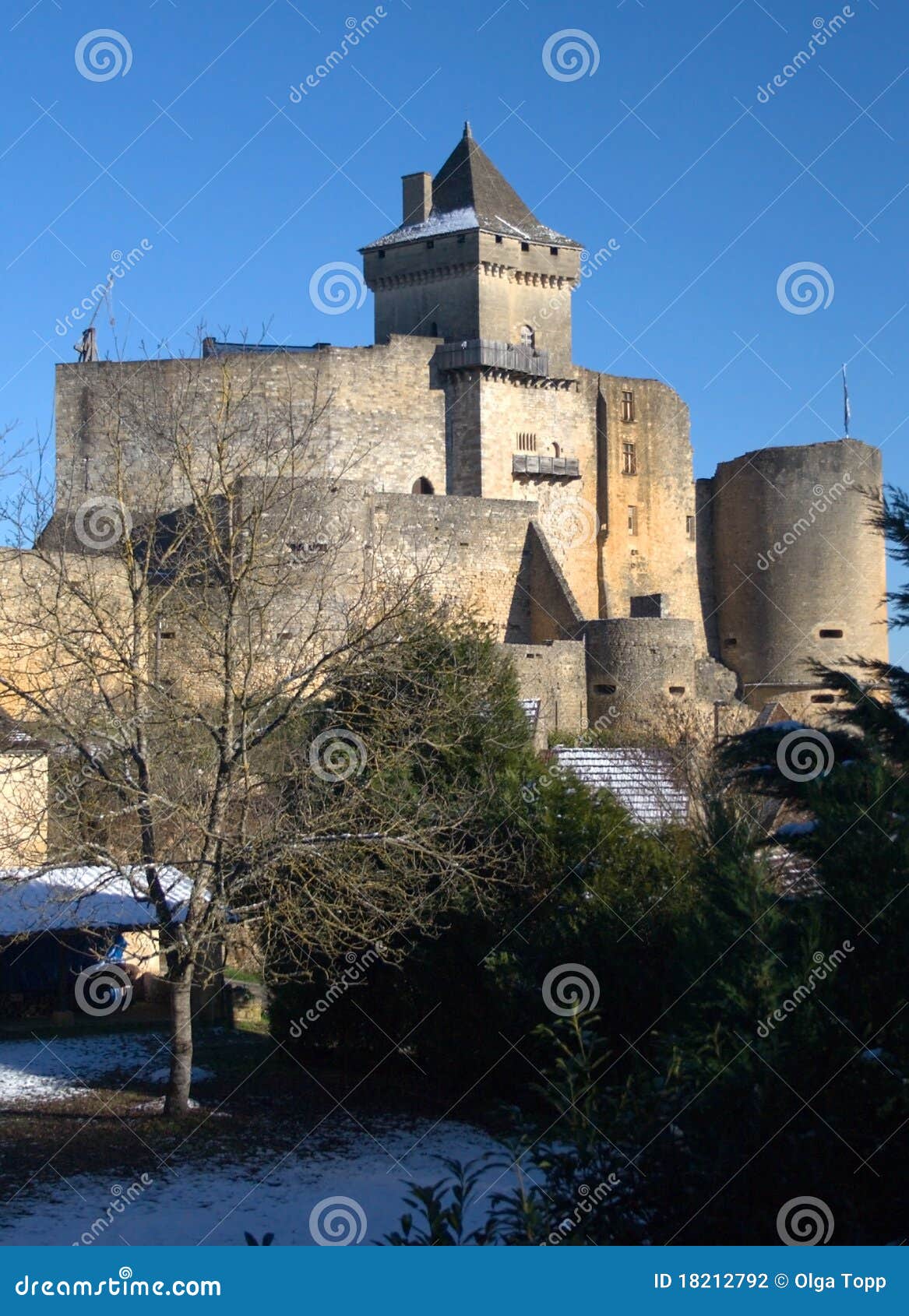 Castelnaud Medieval Castle, Perigord Stock Photo - Image of castles ...