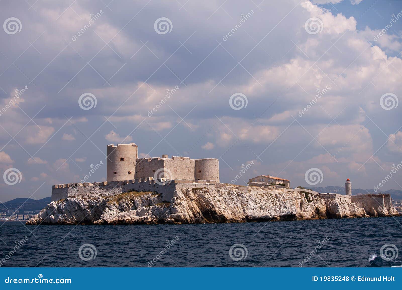 Castelo D'If, Marselha foto de stock. Imagem de estrela - 19835248