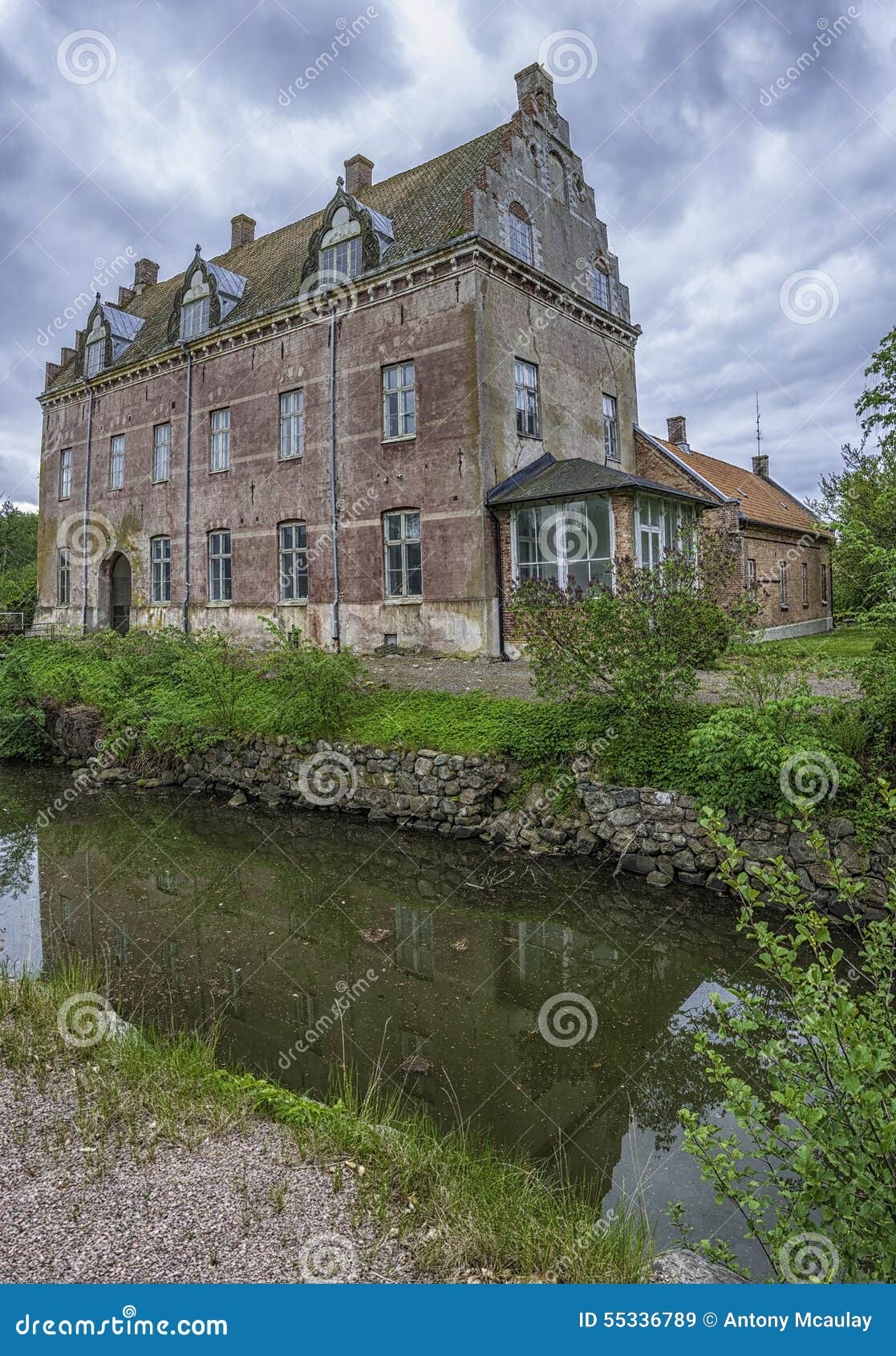 Castelo De Gamla Kulla Gunnarstorp Imagem de Stock - Imagem de cultura ...