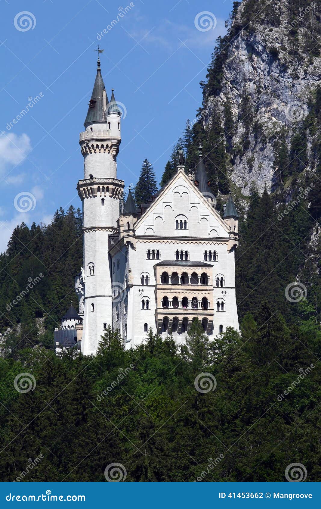 Castelo De Neuschwanstein, Alemanha Foto de Stock - Imagem de cenas ...