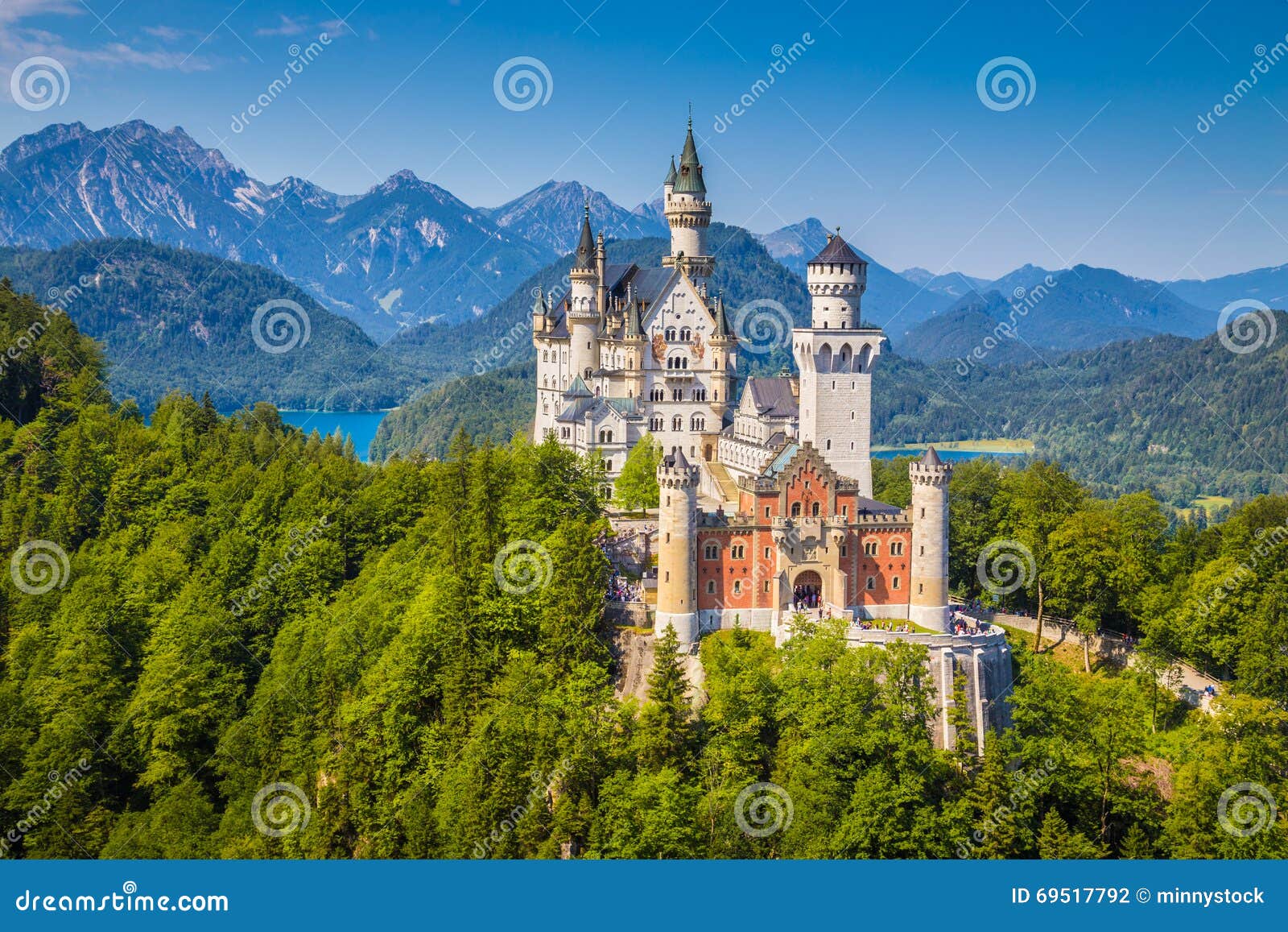 Castelo De Neuschwanstein, Baviera, Alemanha Fotografia Editorial ...