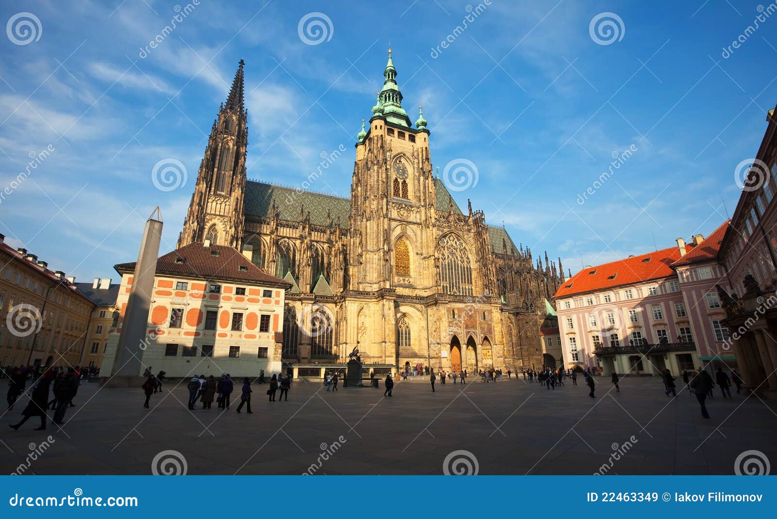 Castelo de Praga mim imagem de stock editorial. Imagem de arquitetura ...