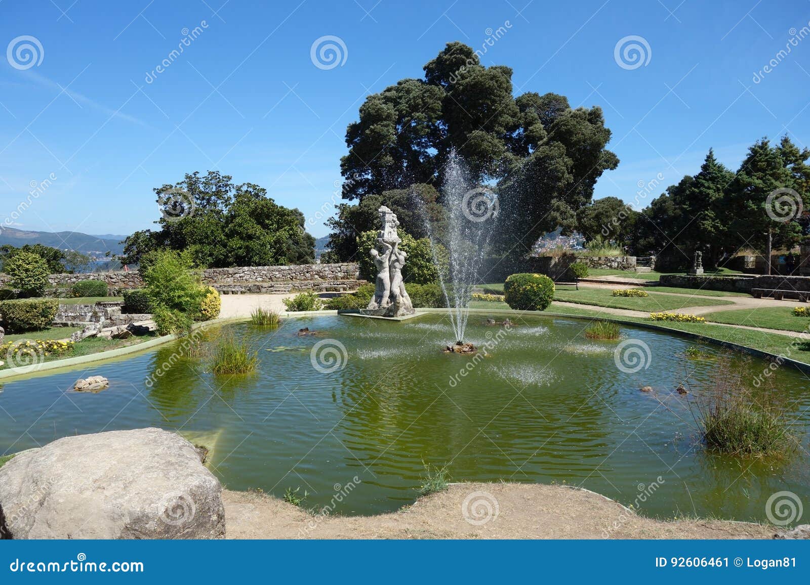 Castelo do Castro stock image. Image of castro, monument - 92606461