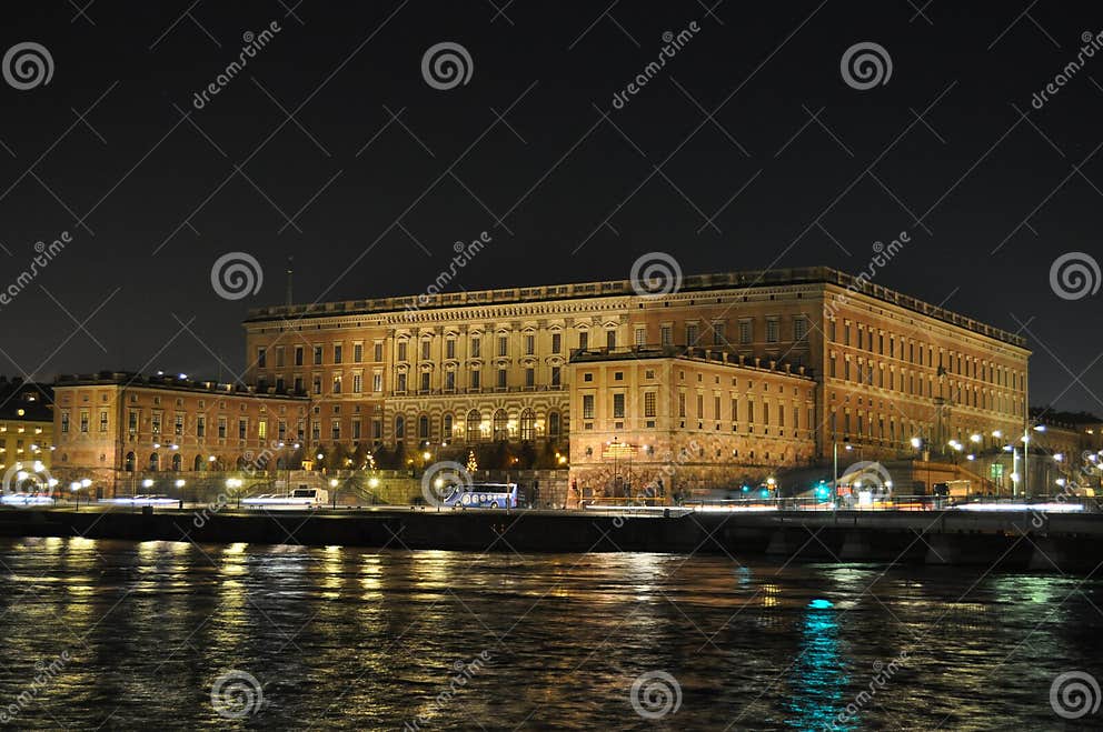 Castelo real foto de stock. Imagem de éstocolmo, turismo - 7784892