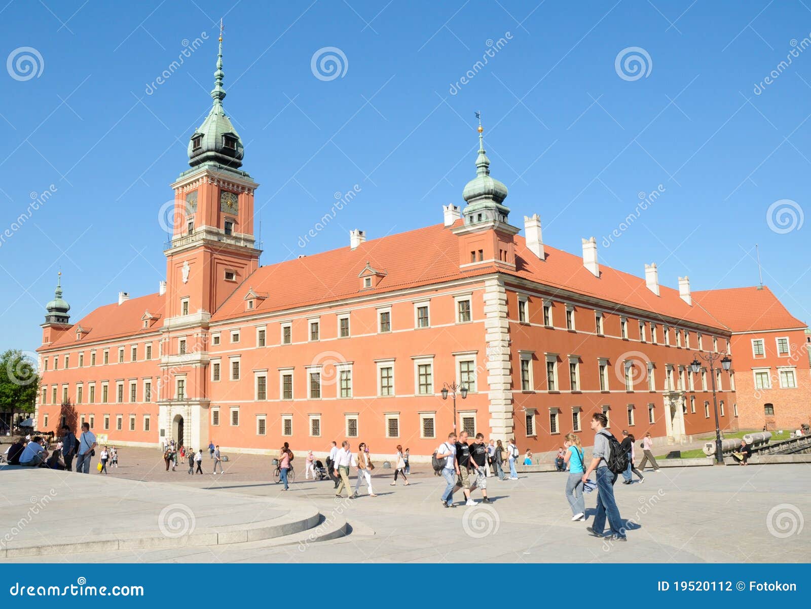 Castelo Real Em Varsóvia, Poland Fotografia Editorial - Imagem de mundo ...