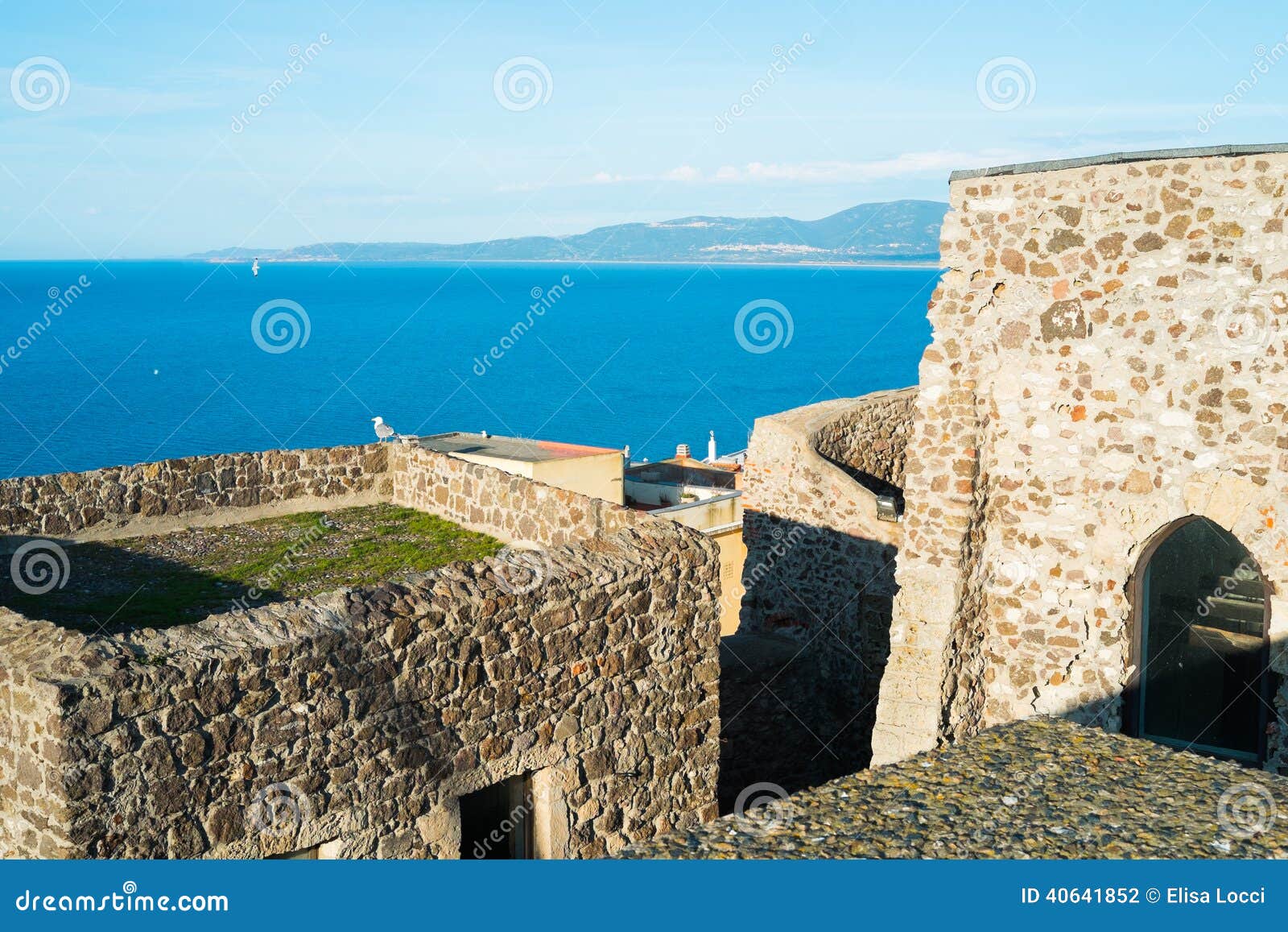 Castelsardo stock photo. Image of castle, sardegna, italian - 40641852