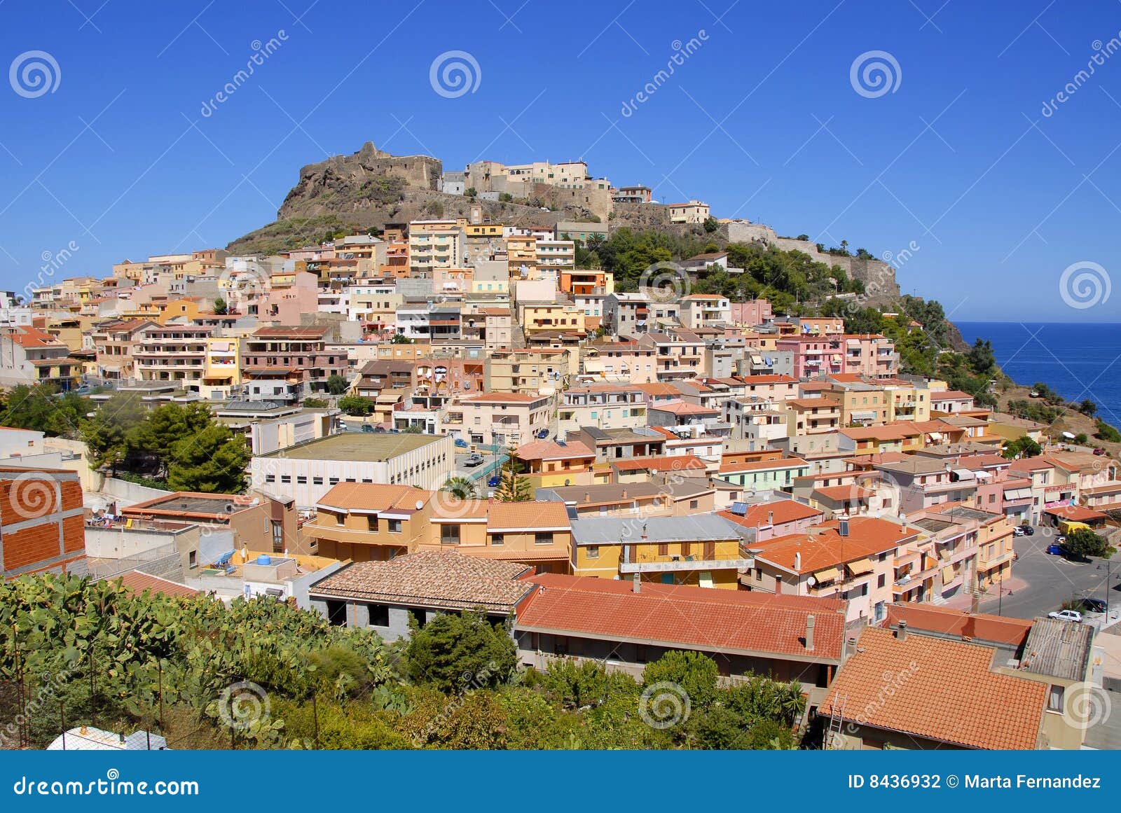 Castelsardo, Sardinia, Italy Stock Photo - Image of italy, tourism: 8436932
