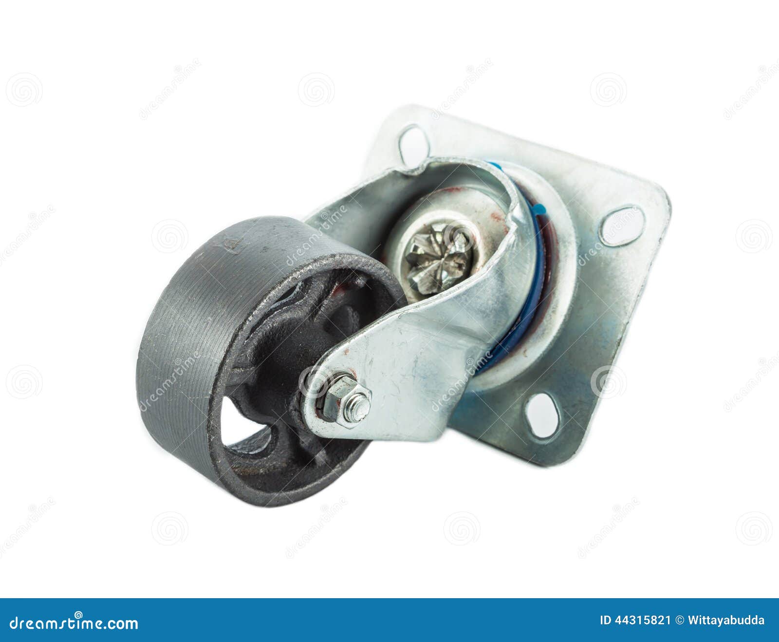 Caster steel wheels stock image. Image of comfort, hardware - 44315821