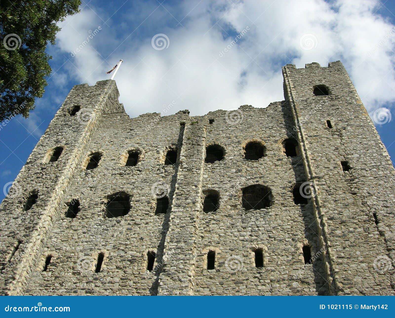 Castillo 1 de Rochester imagen de archivo. Imagen de torre - 1021115