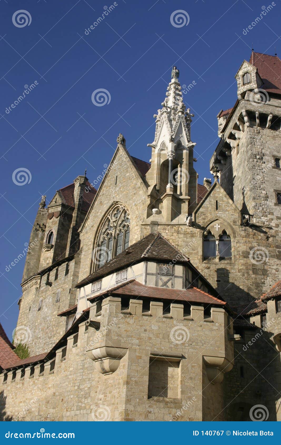 Castillo imagen de archivo. Imagen de palacio, entrada - 140767