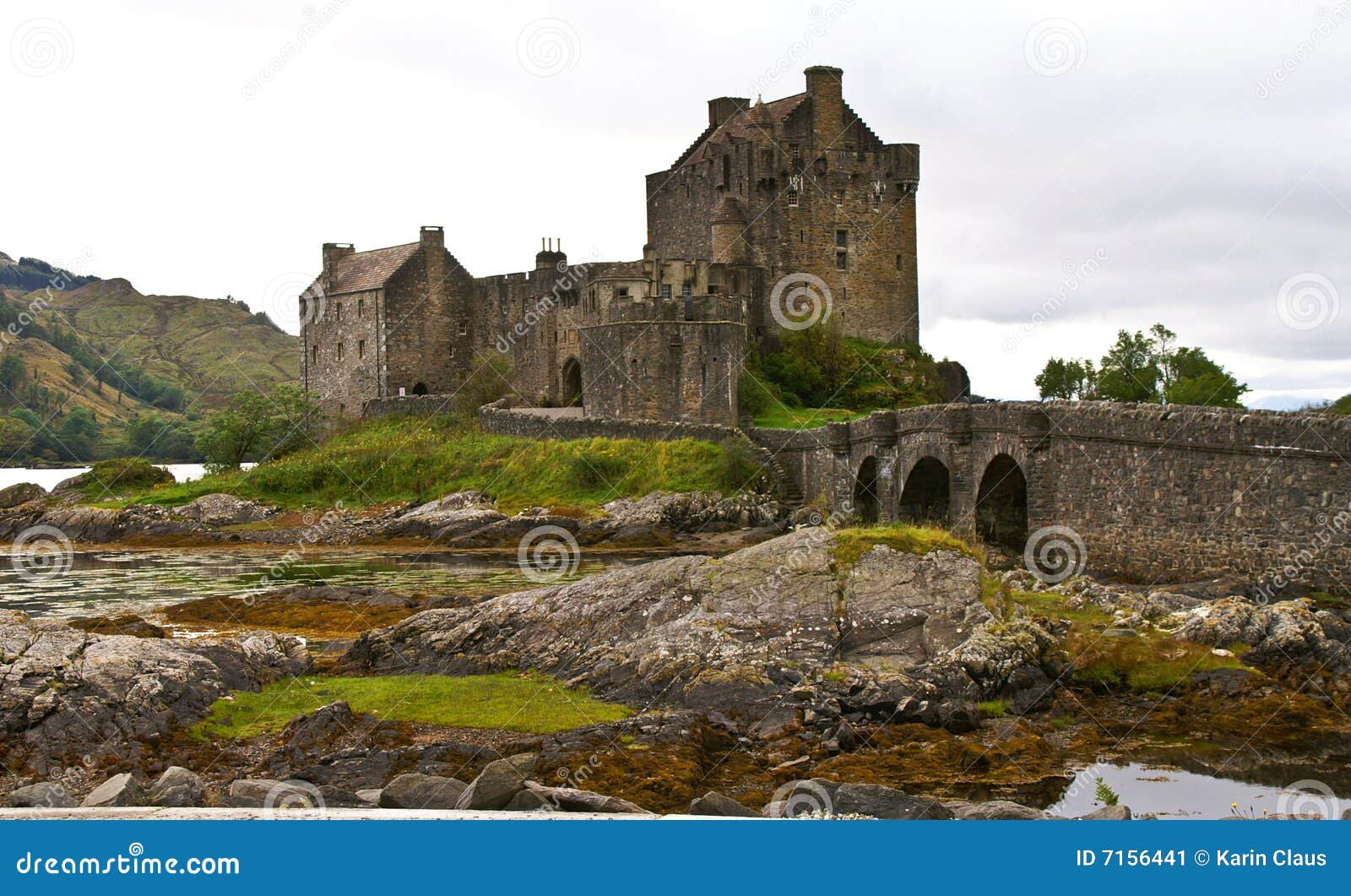 Castillo antiguo imagen de archivo. Imagen de escocia - 7156441