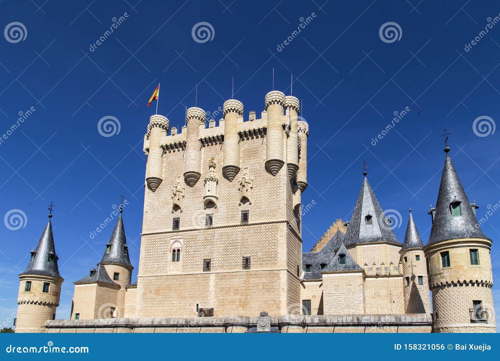 Castillo De Alchar En Segovia Foto editorial - Imagen de castillo ...
