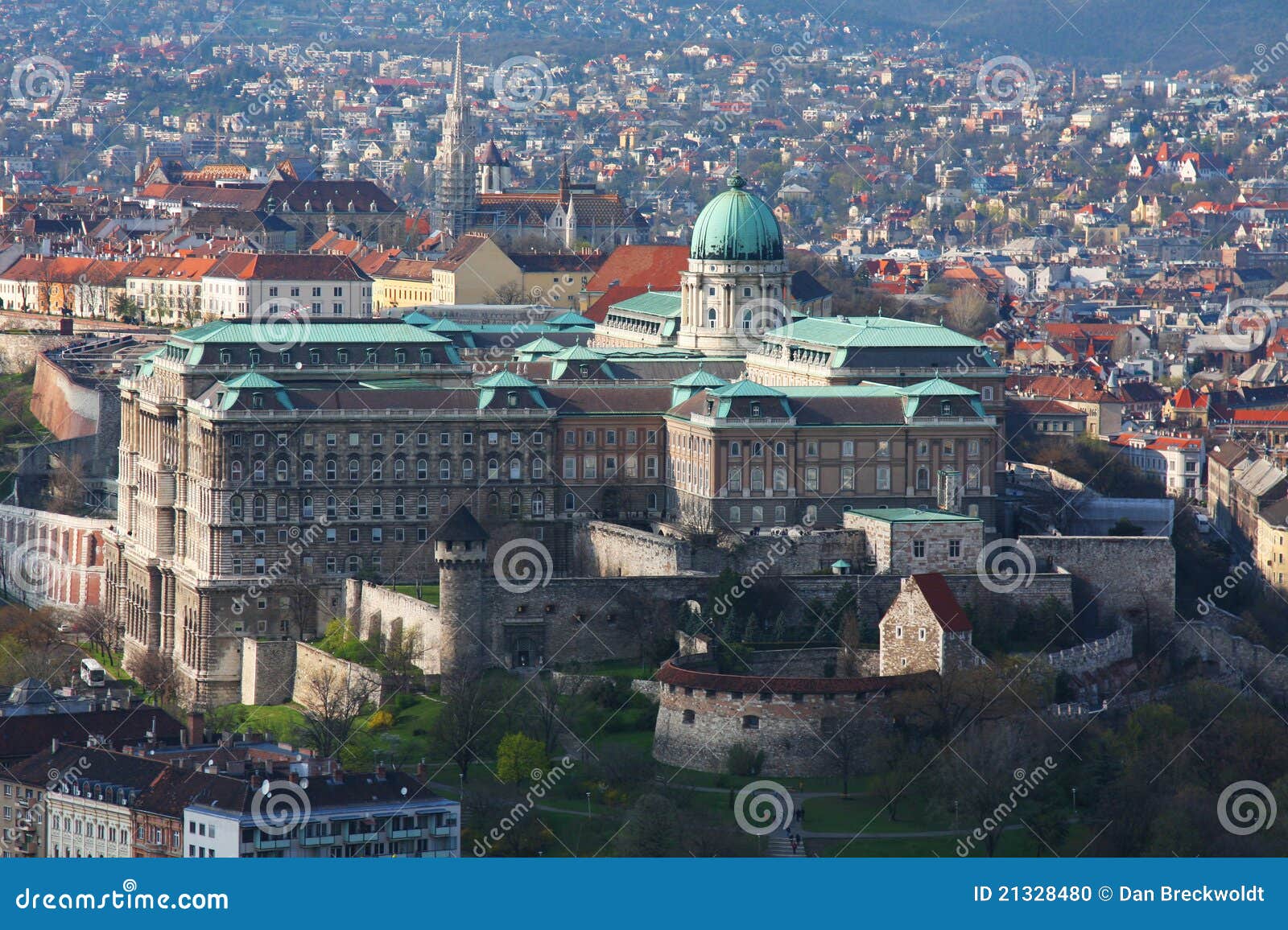 Castillo De Buda En Budapest Foto de archivo - Imagen de recorrido ...