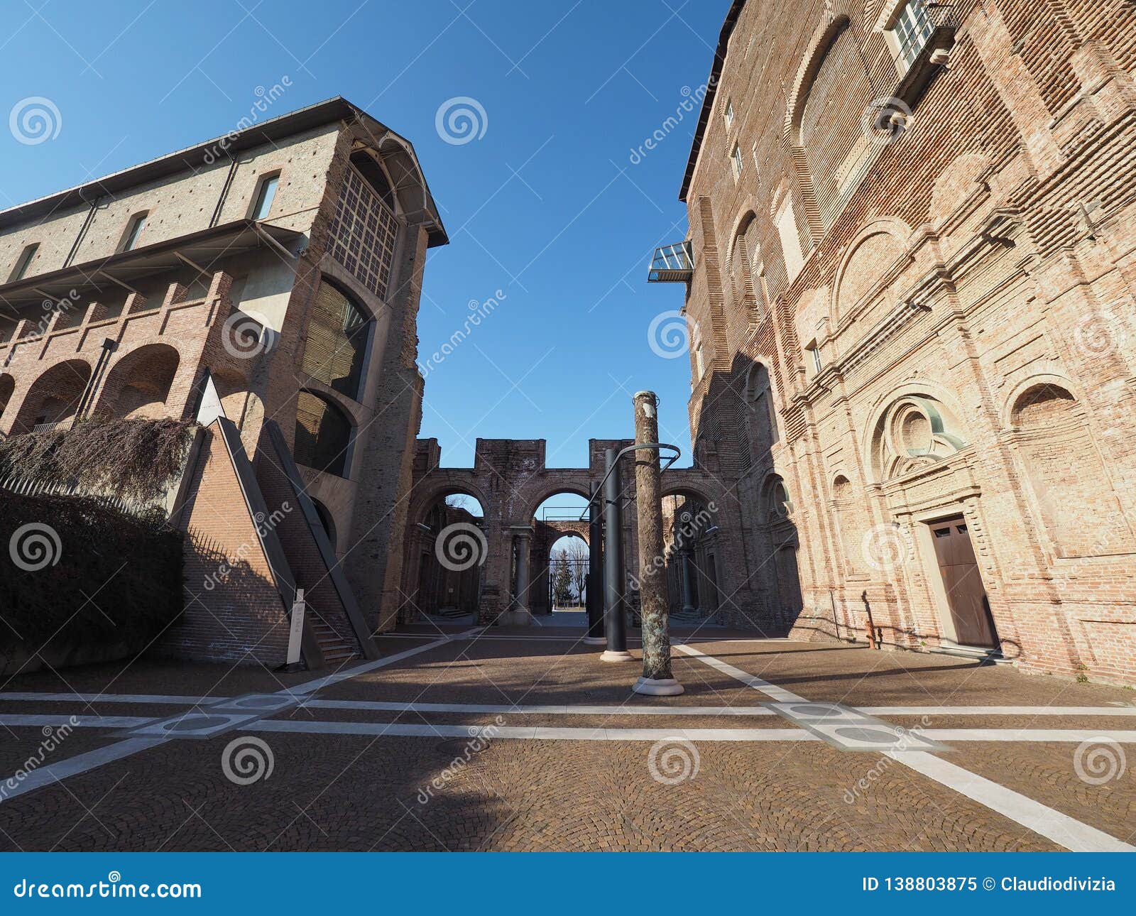 Castillo De Castello Di Rivoli En Rivoli Imagen de archivo - Imagen de ...