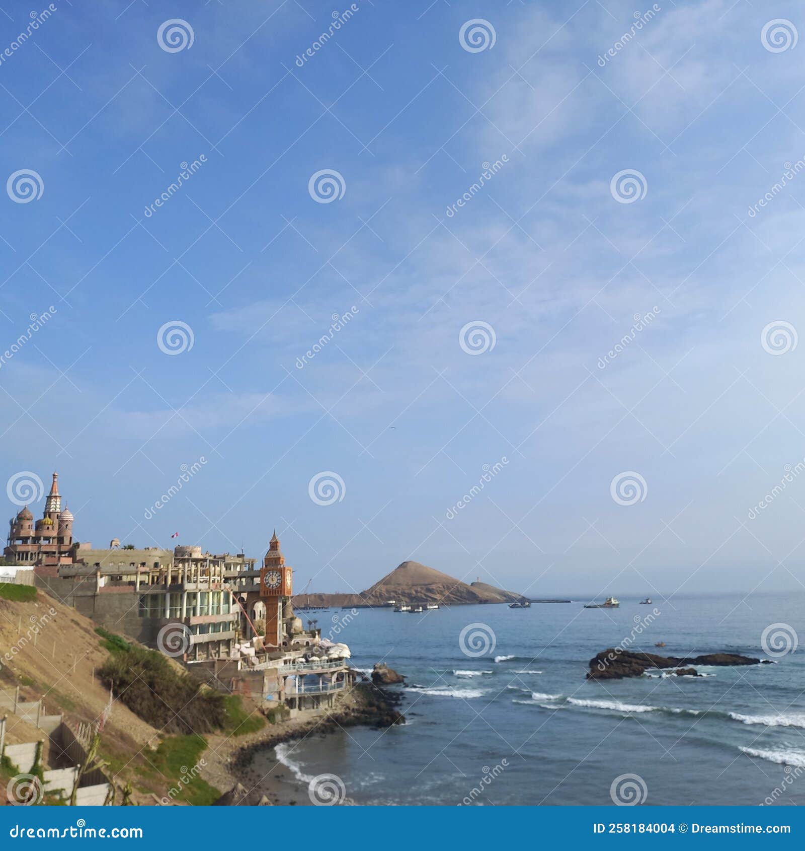 Castillo de chancay peru foto de archivo. Imagen de castillo - 258184004