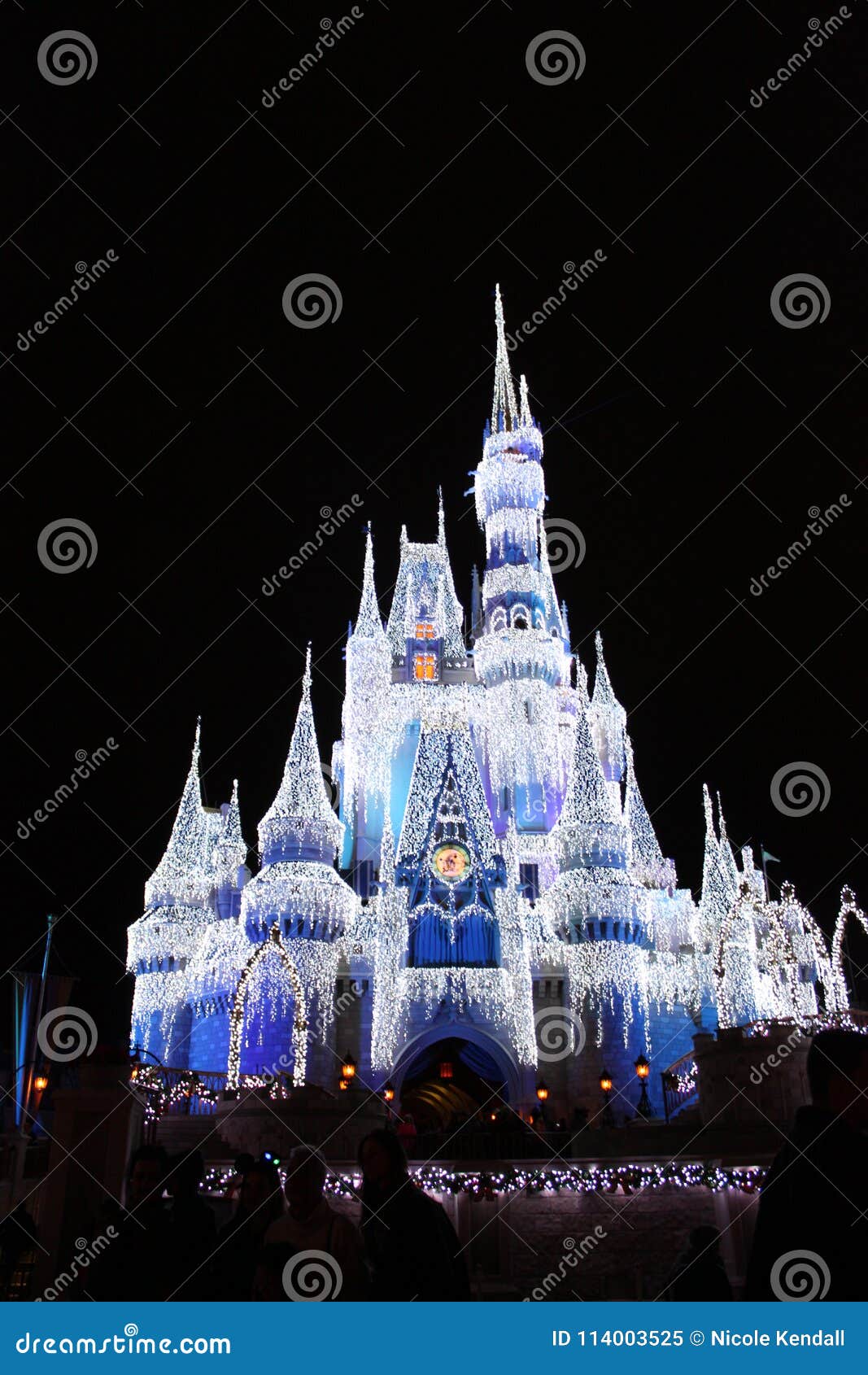 Castillo de Cinderella imagen editorial. Imagen de cartera - 114003525