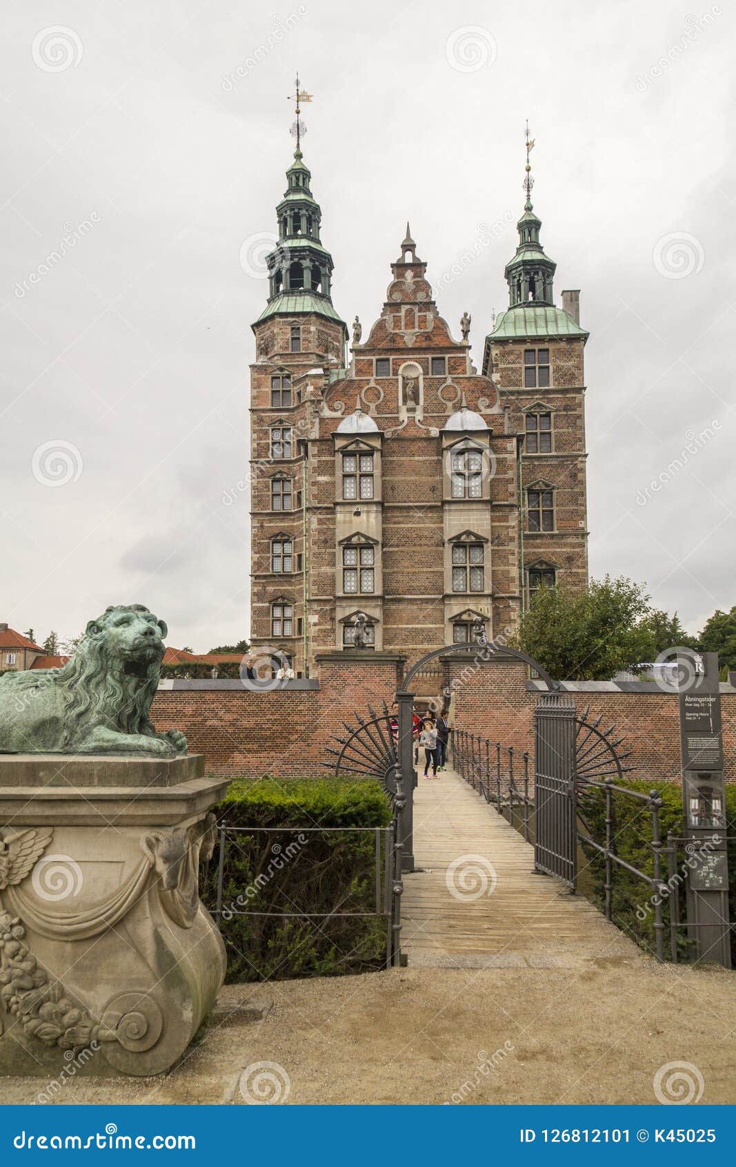 Castillo De Dinamarca Copenhague Rosenborg Foto editorial - Imagen de ...