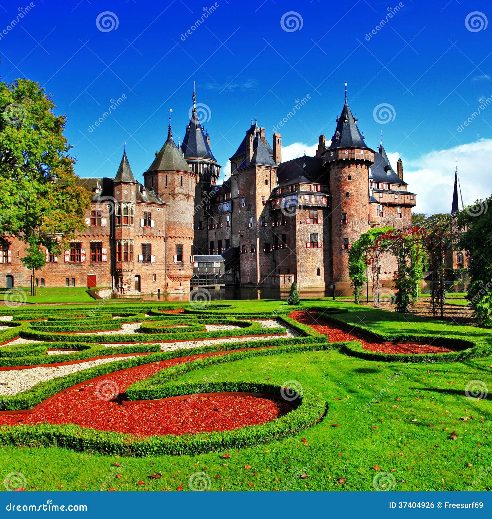 Castillo De Haar De Holanda Foto editorial - Imagen de castillo, europa ...