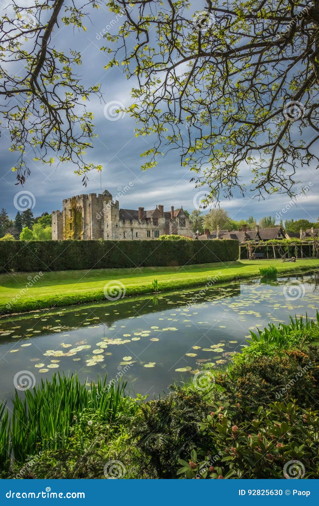 Castillo de Hever en Kent imagen editorial. Imagen de entrada - 92825630