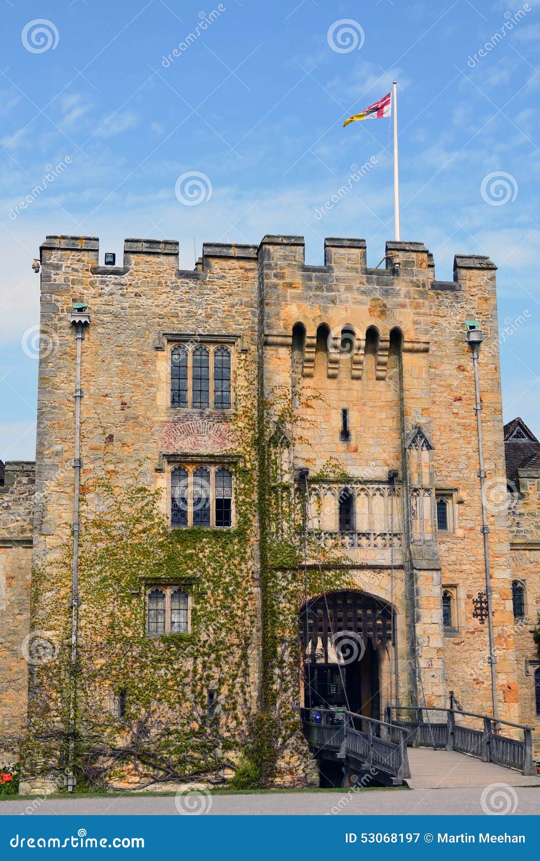 Castillo De Hever En Kent England Imagen de archivo - Imagen de reina ...