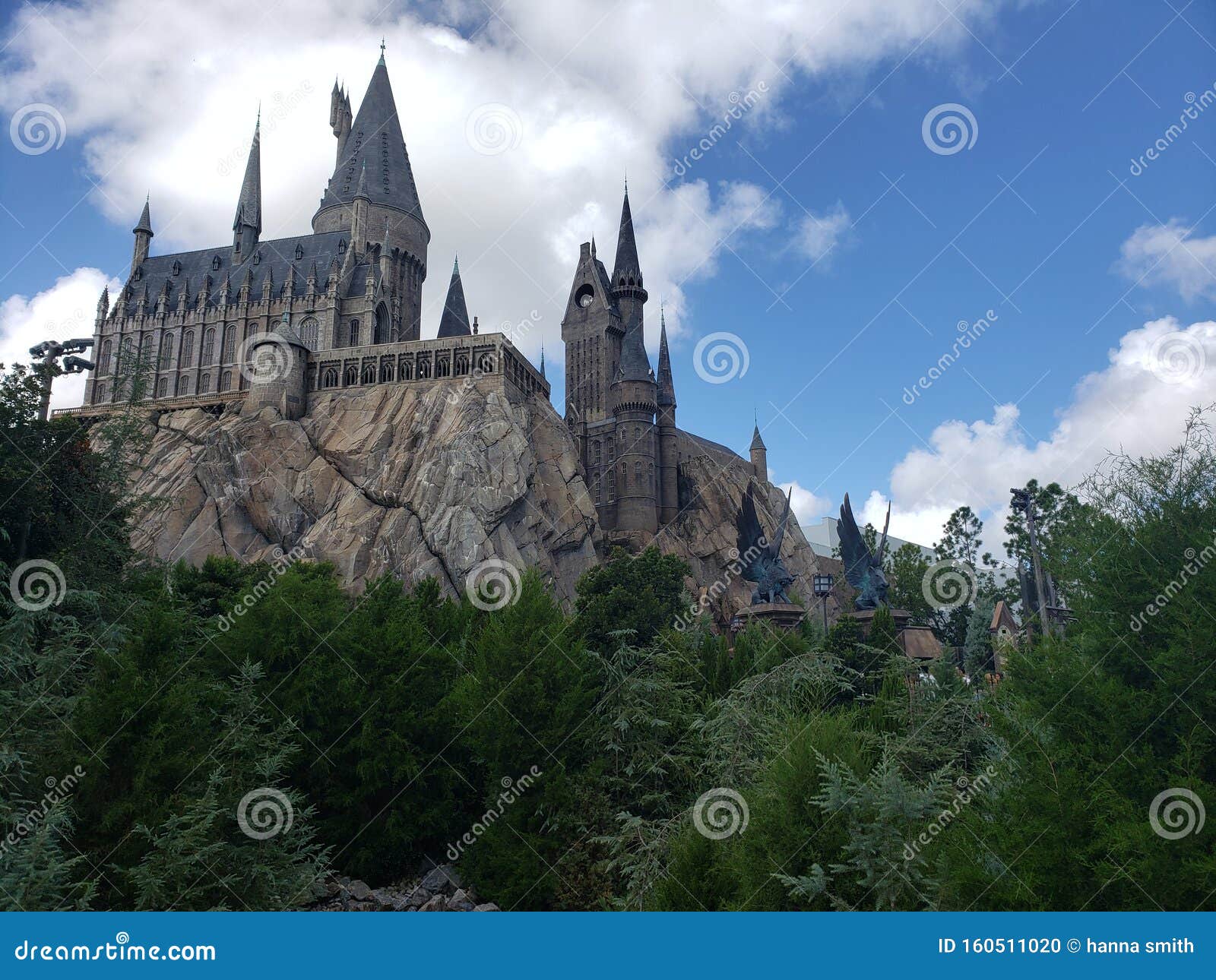 Castillo de Hogwarts imagen editorial. Imagen de castillo - 160511020