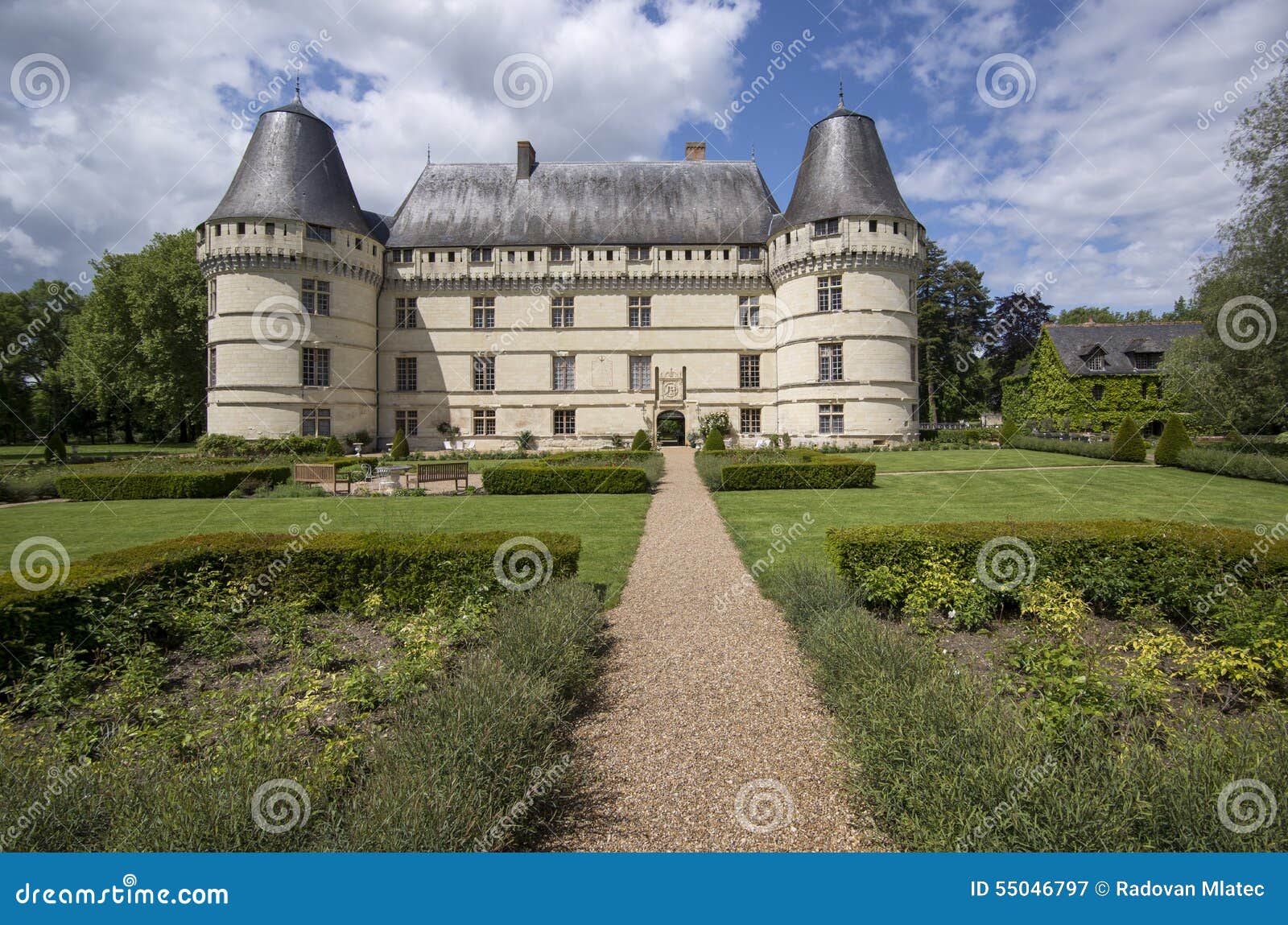Castillo de L'Islette imagen de archivo. Imagen de palacio - 55046797