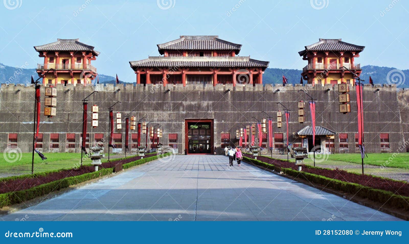 Castillo De Rey Antiguo En China Foto de archivo - Imagen de antiguo ...