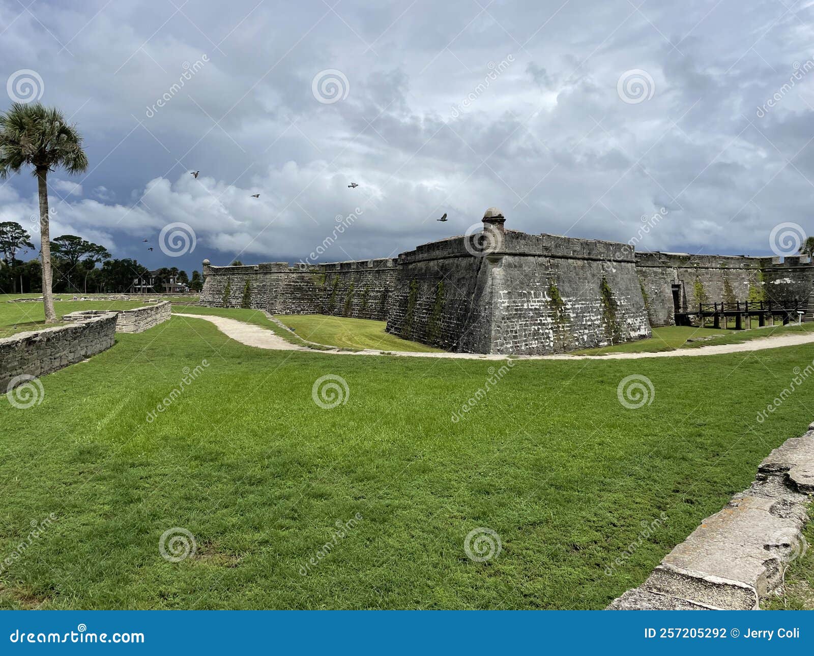 Castillo De San Marcos National Monument in St. Augustine, Florida ...