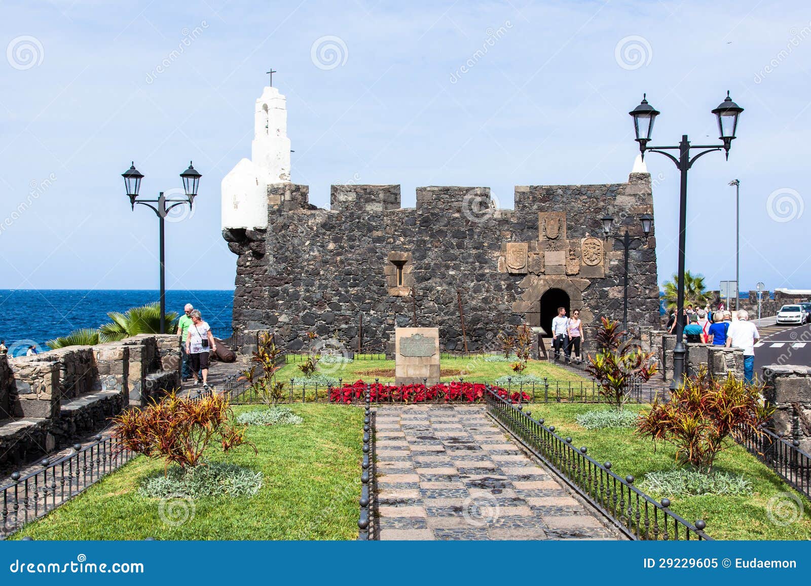 Castillo De San Miguel in Garachico Editorial Image - Image of cross ...