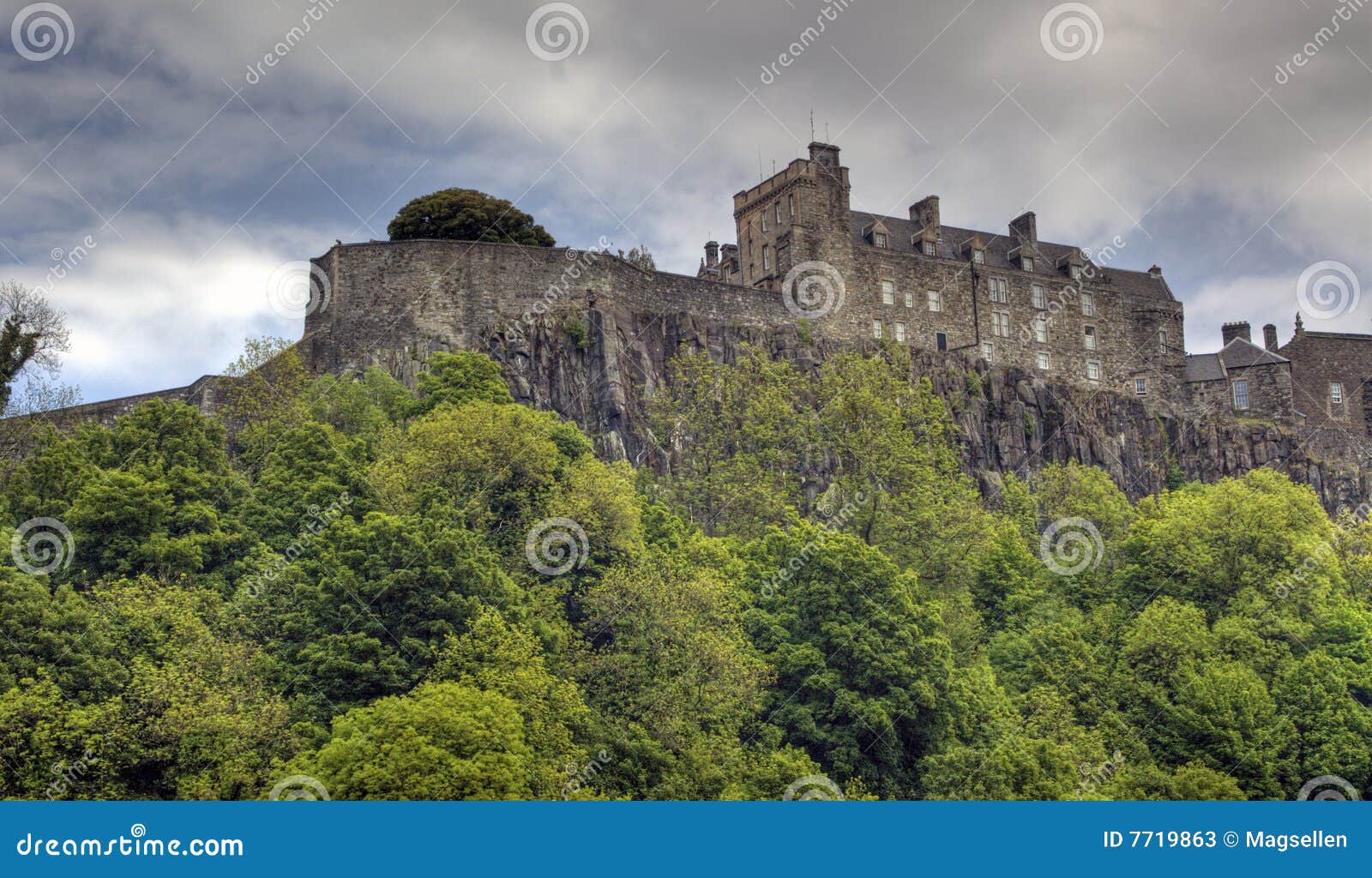 Castillo de Stirling imagen de archivo. Imagen de castillo - 7719863
