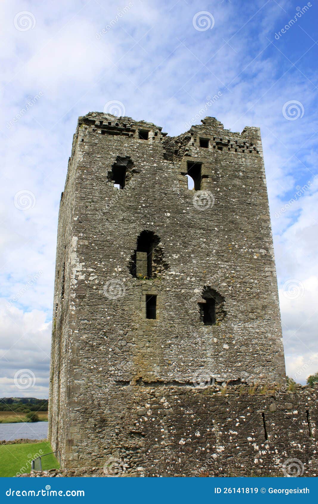 Castillo De Threave Cerca Del Castillo Douglas, Escocia Imagen de ...