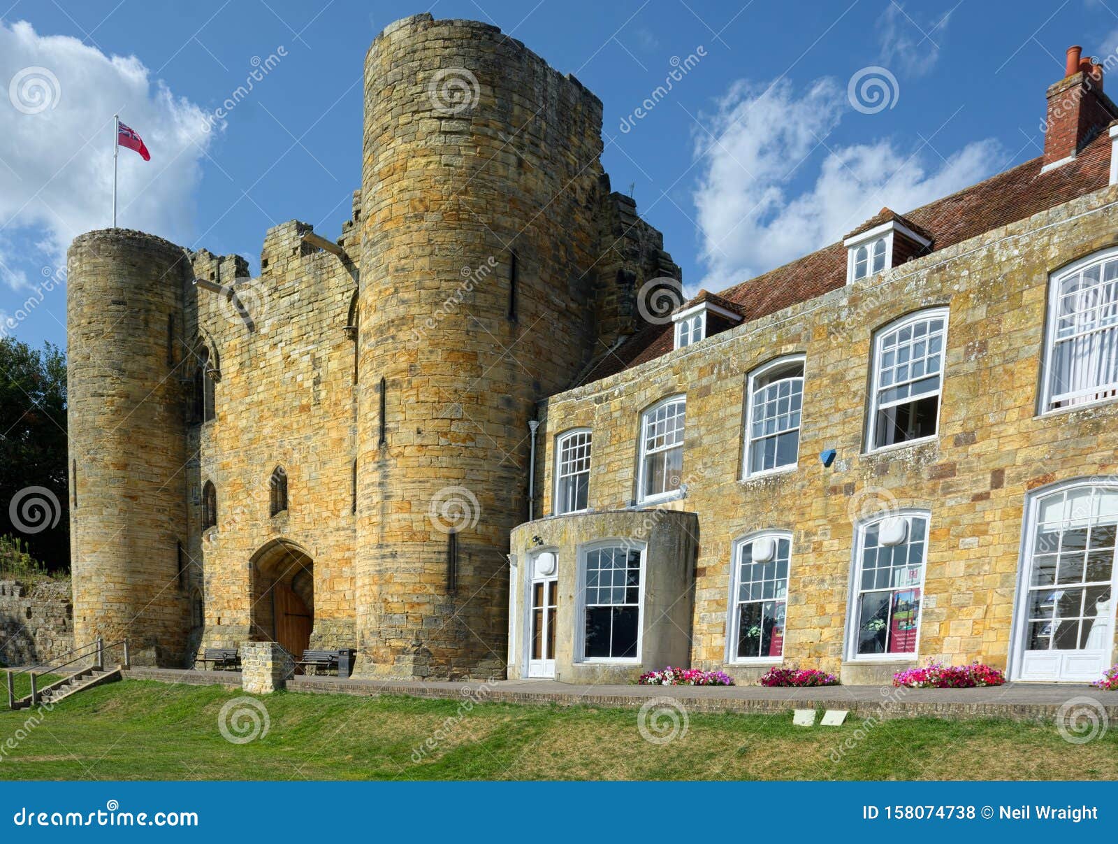 Castillo De Tonbridge, Kent, Reino Unido Foto de archivo editorial ...