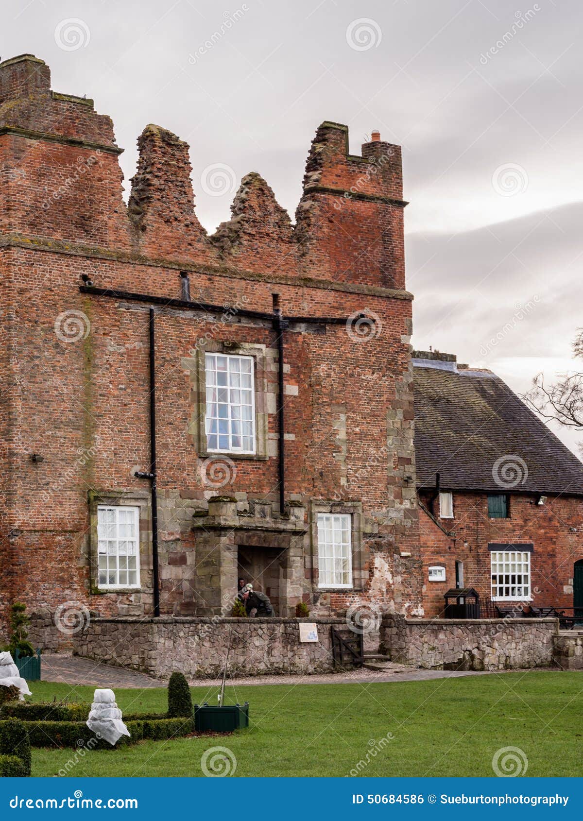 Castillo de Tutbury foto editorial. Imagen de francés - 50684586