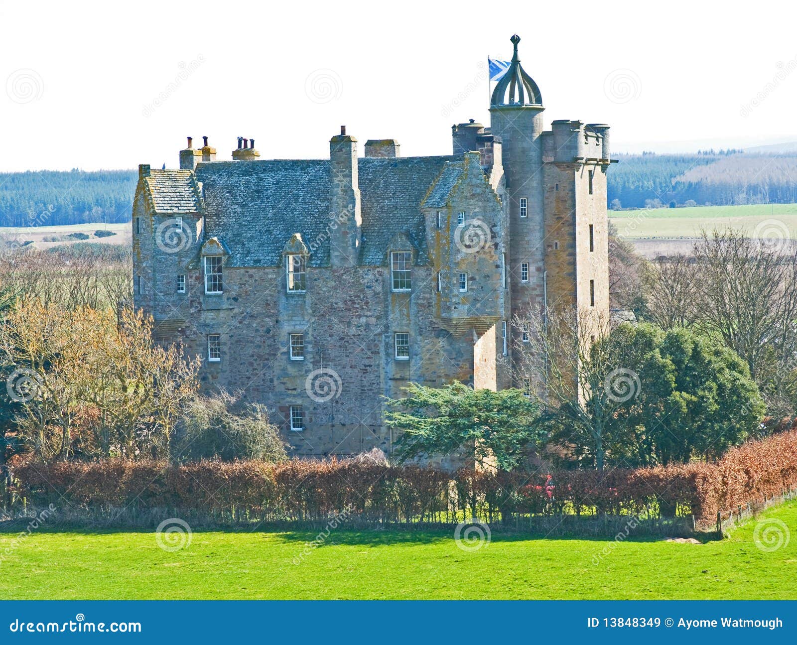 Castillo Estuardo. imagen de archivo. Imagen de historia - 13848349
