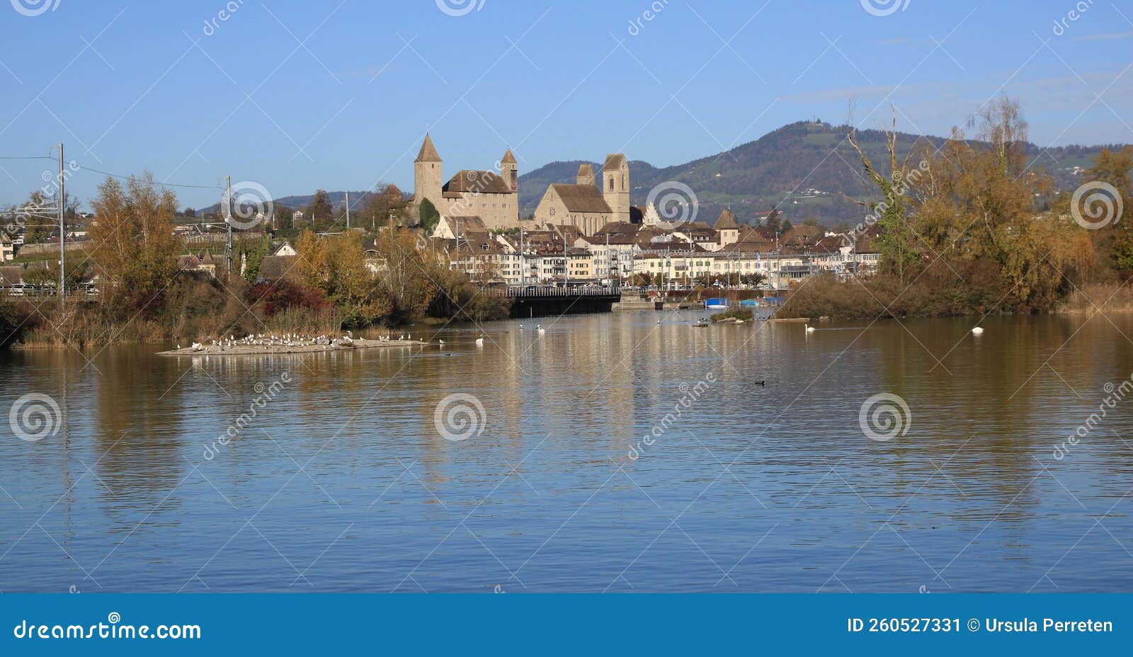 Castillo Medieval De Rapperswil Imagen de archivo - Imagen de cielo ...